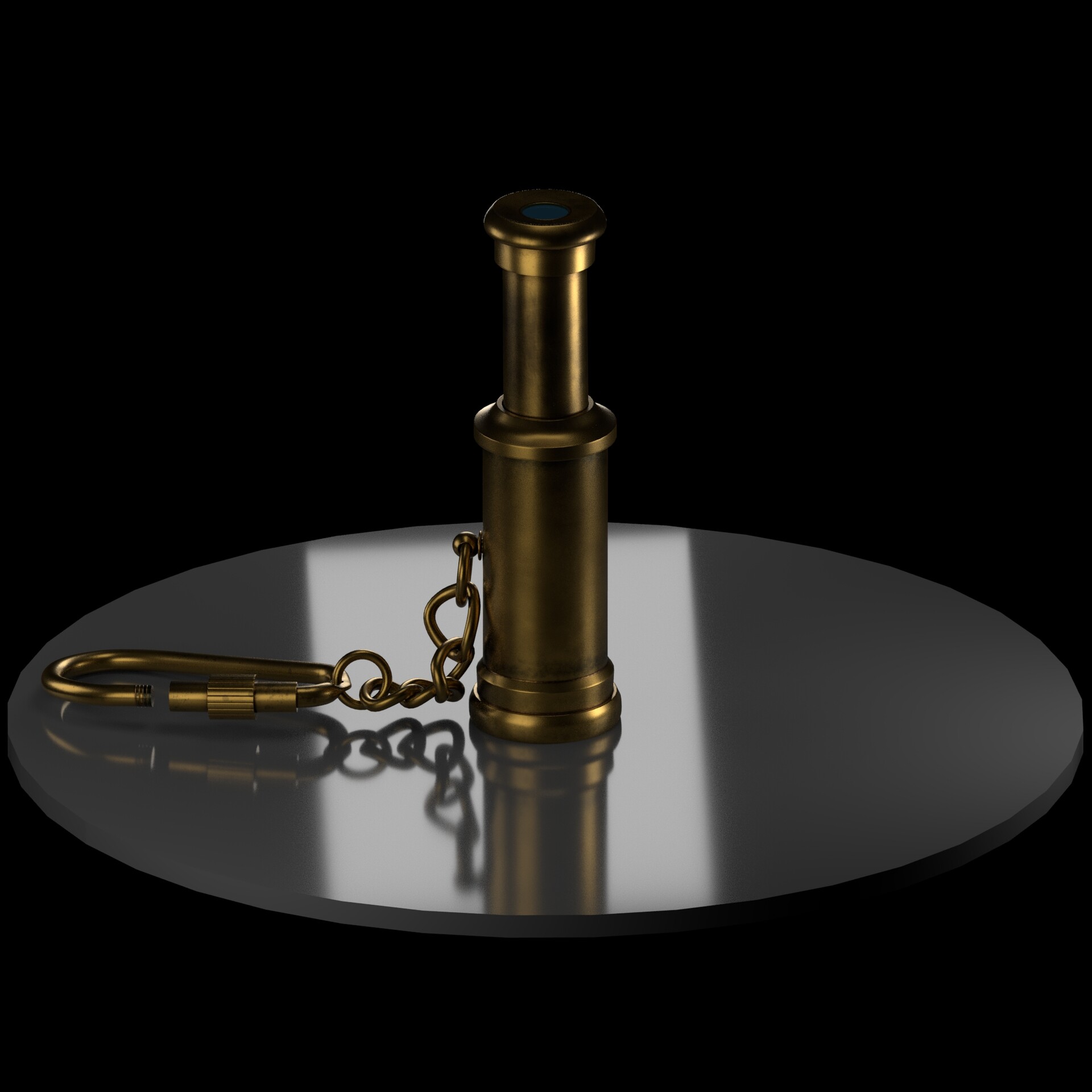 ArtStation - Telescope_assets_Keychain