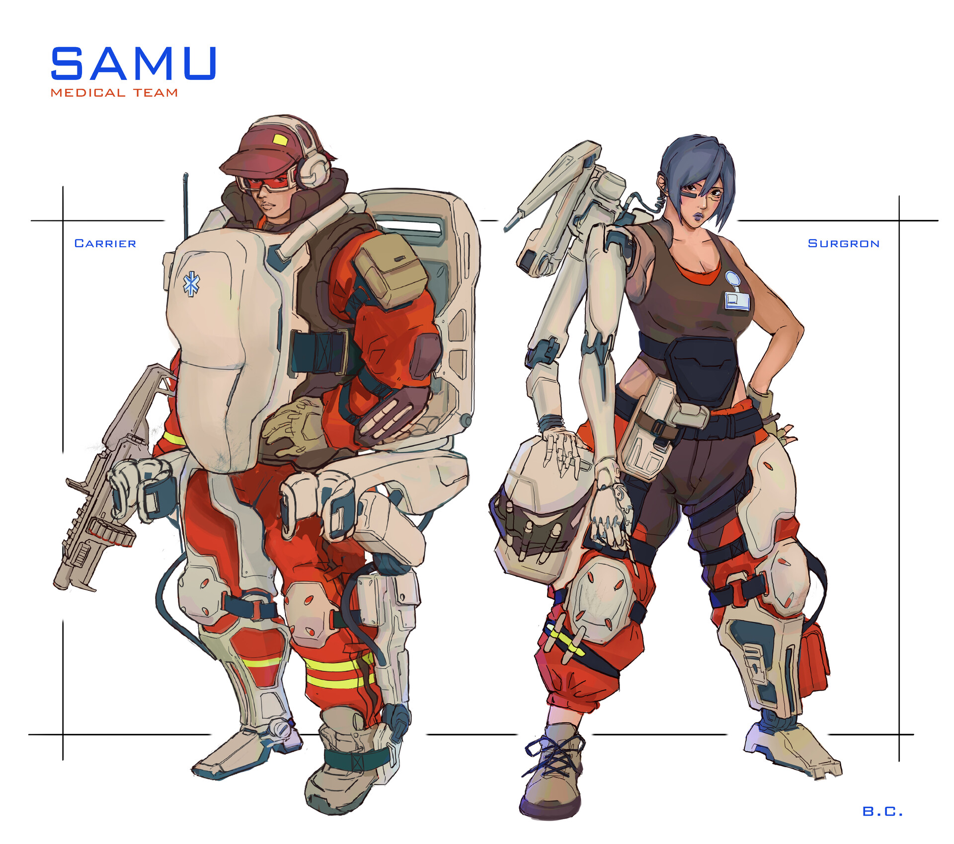 ArtStation - Medical Team