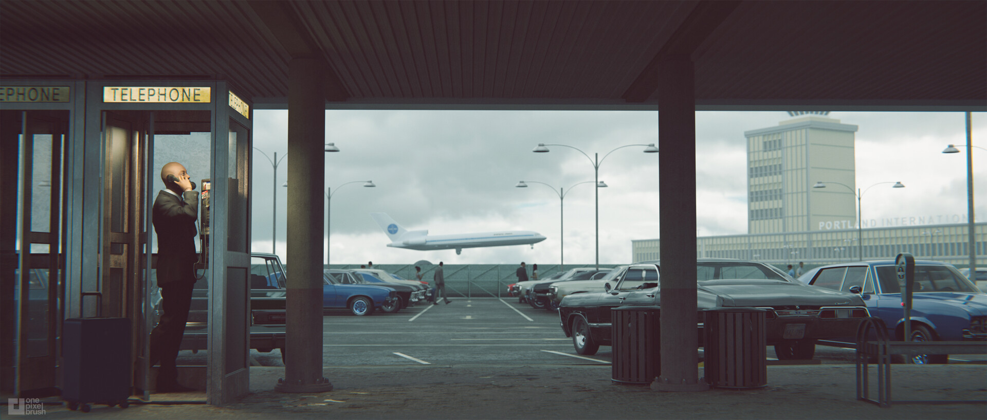 ArtStation - Air Movie: Phone Booth