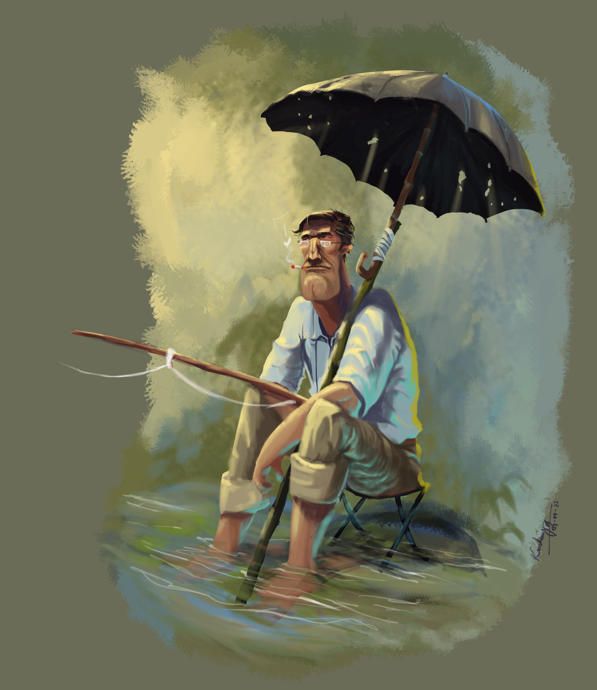 ArtStation - Fisherman Concept