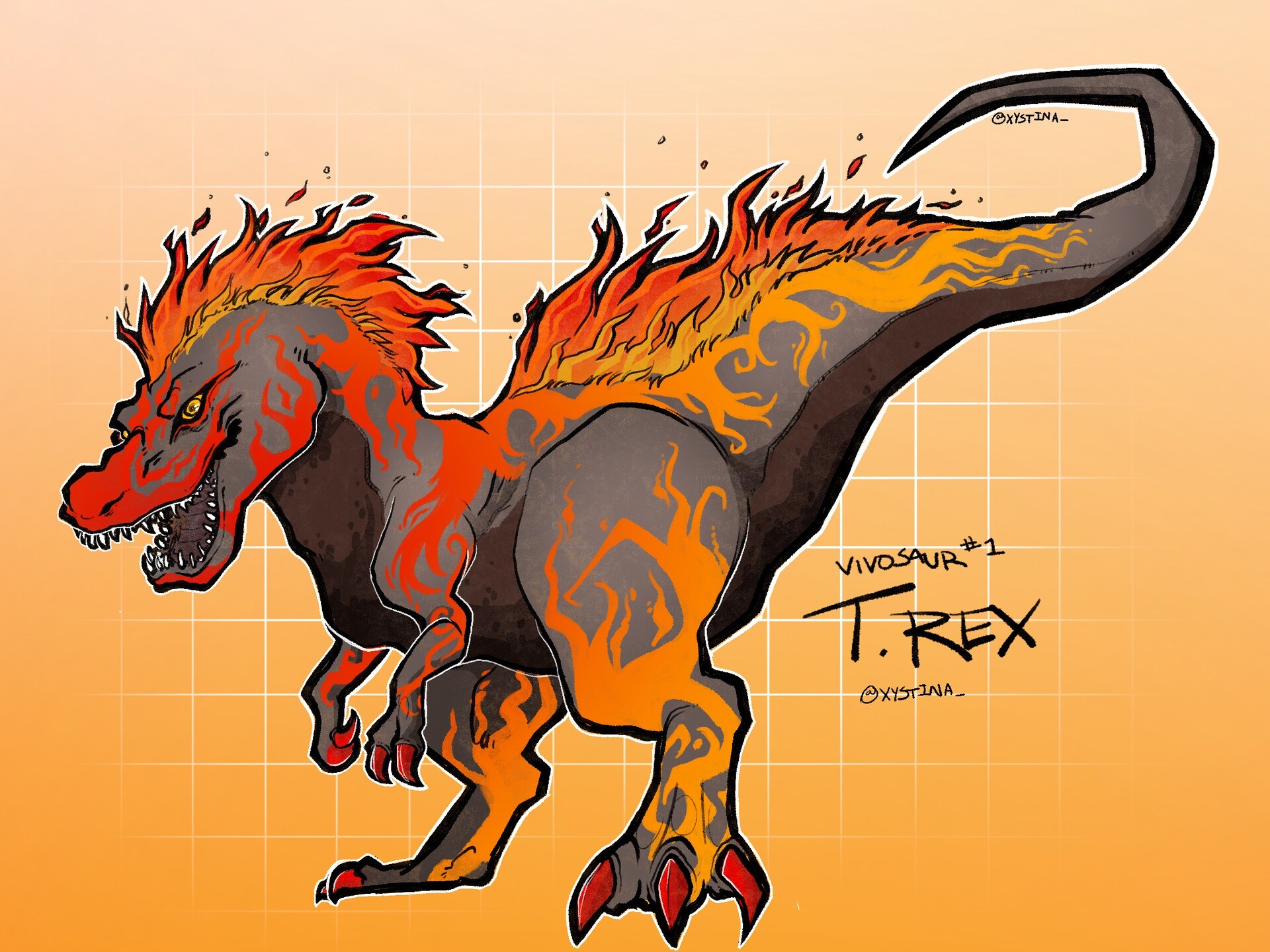 ArtStation - Vivosaur #1 - T-Rex