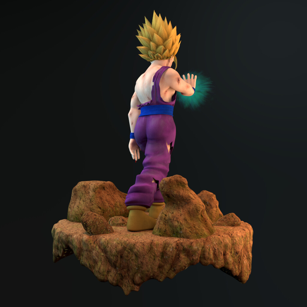 Emmett Menes - Gohan Artwork