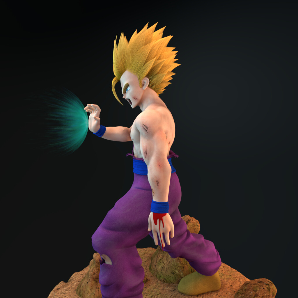 Emmett Menes - Gohan Artwork