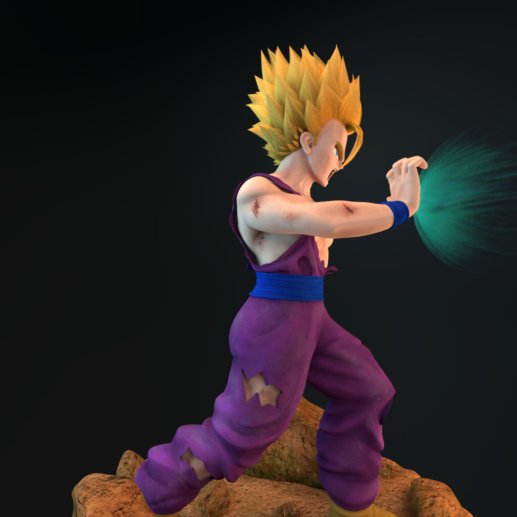 Emmett Menes - Gohan Artwork