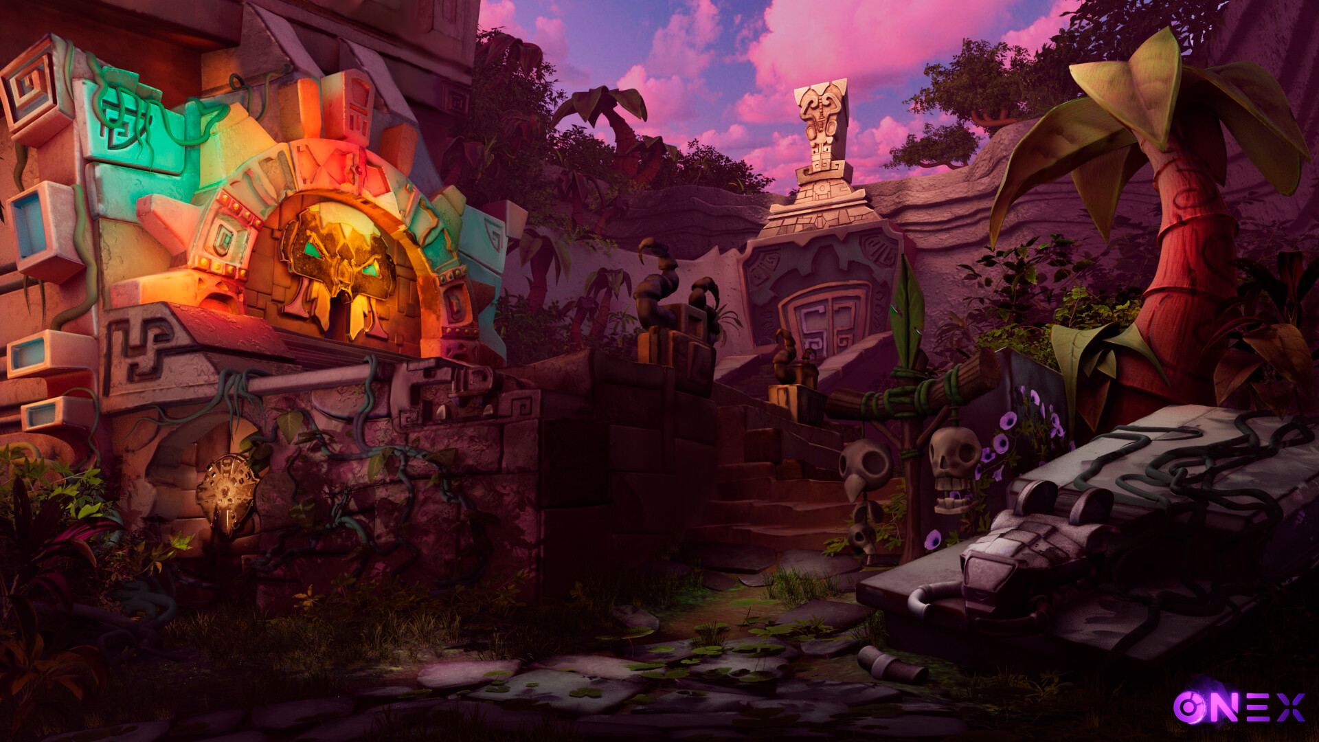 ArtStation - Desecrated Temple