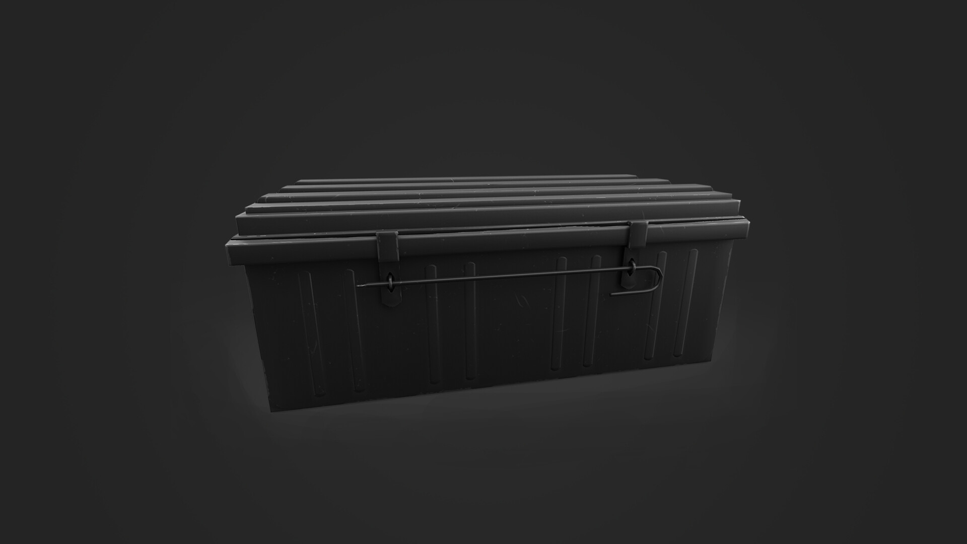 ArtStation - Steel Painted Chest