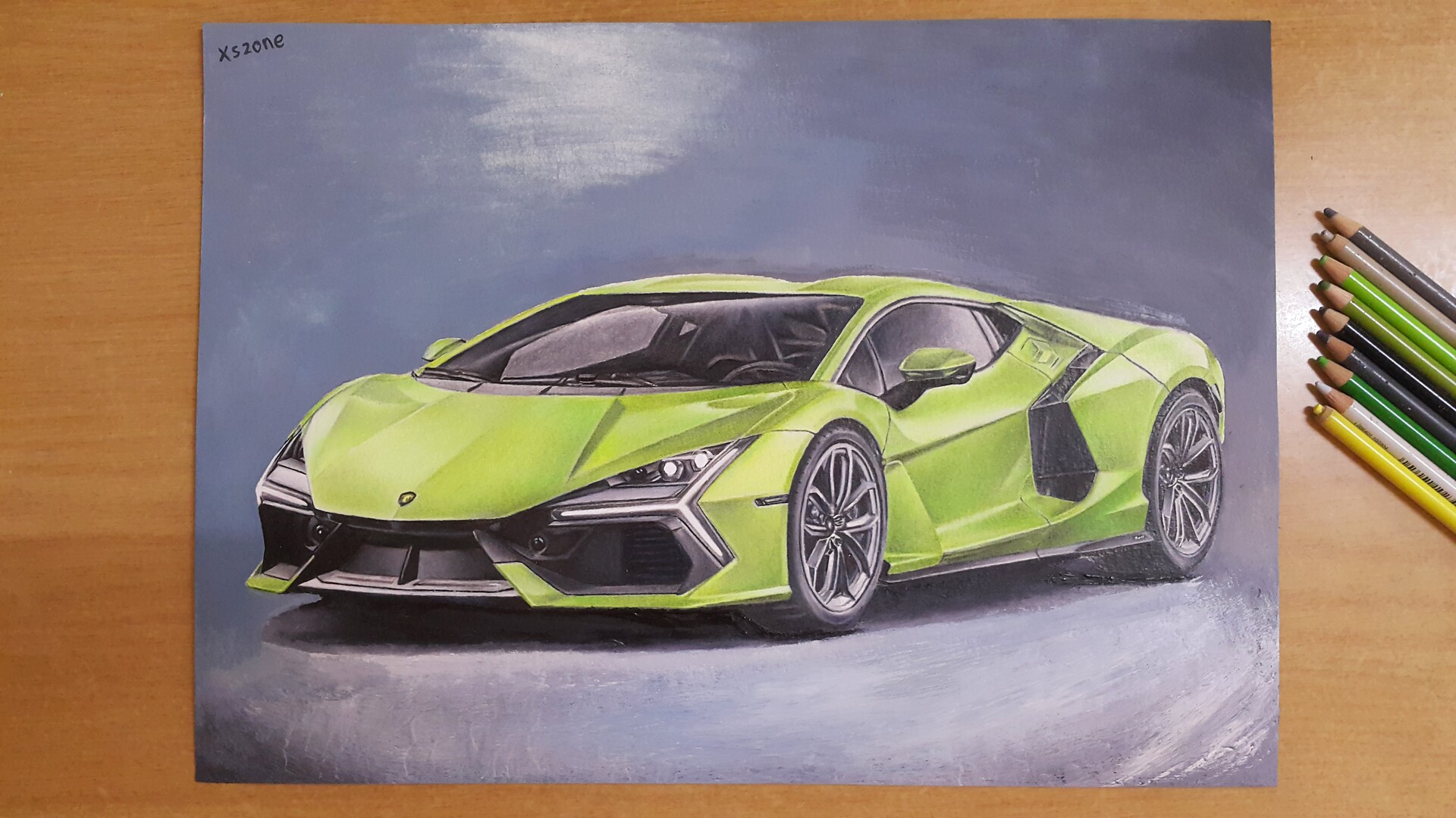 Lamborghini Drawings In Pencil Easy