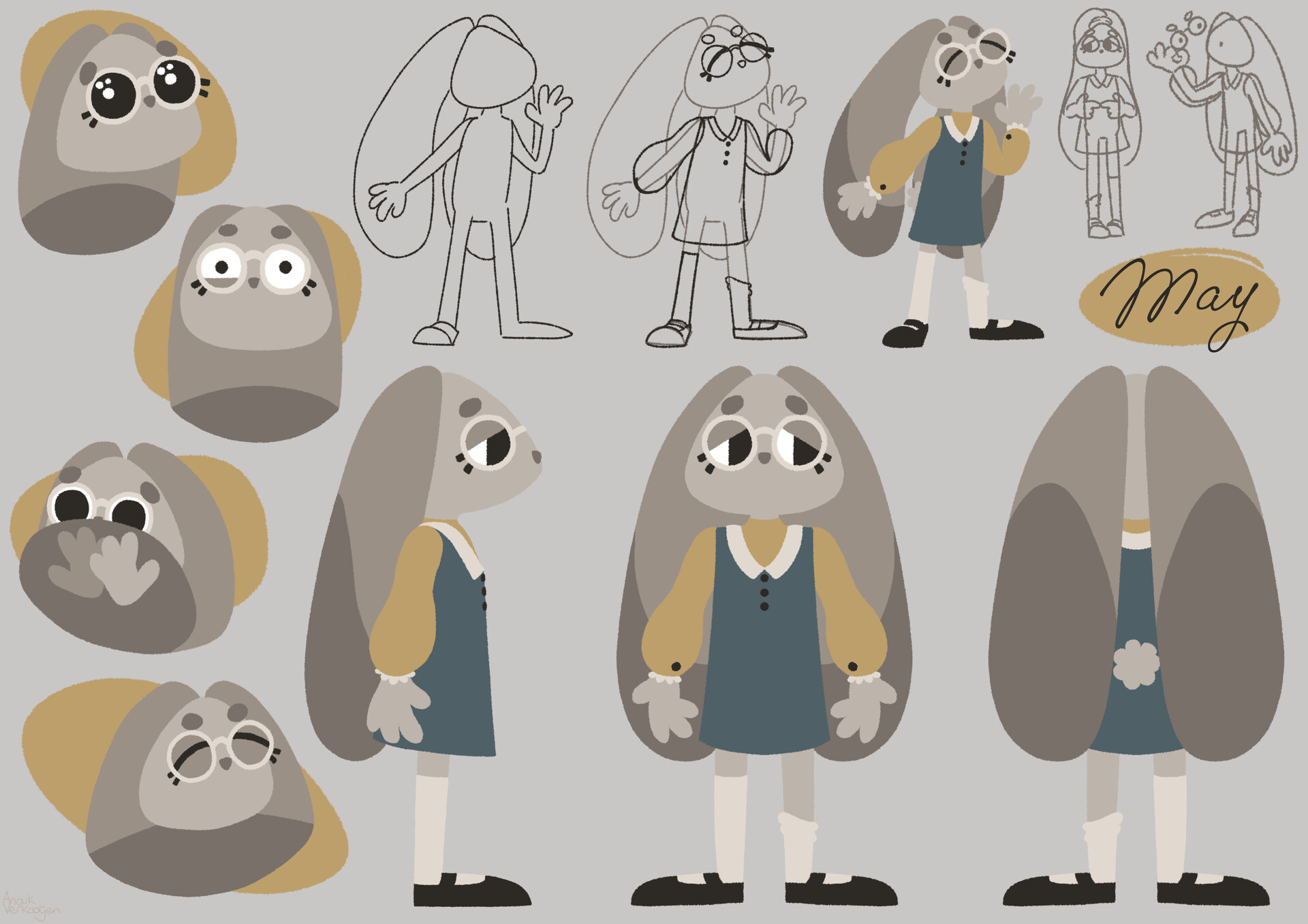 ArtStation - Character Sheets