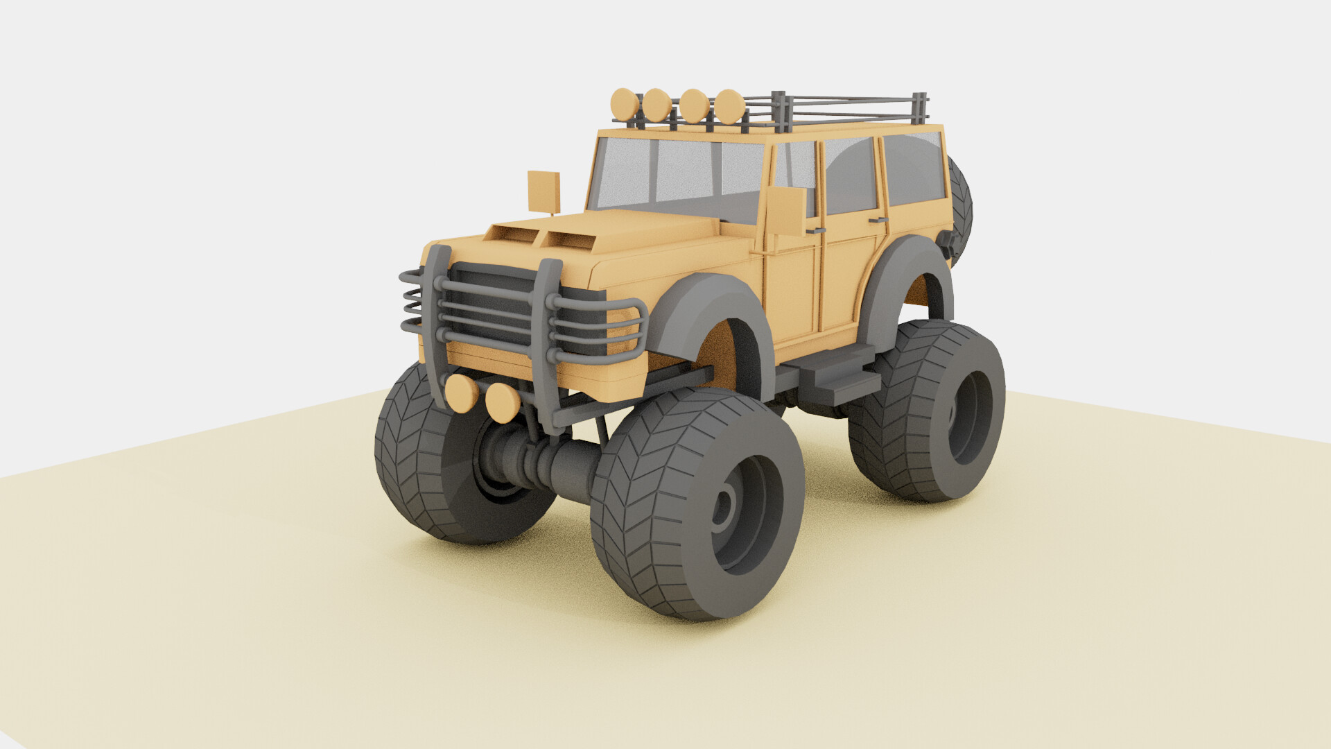 ArtStation - Car model