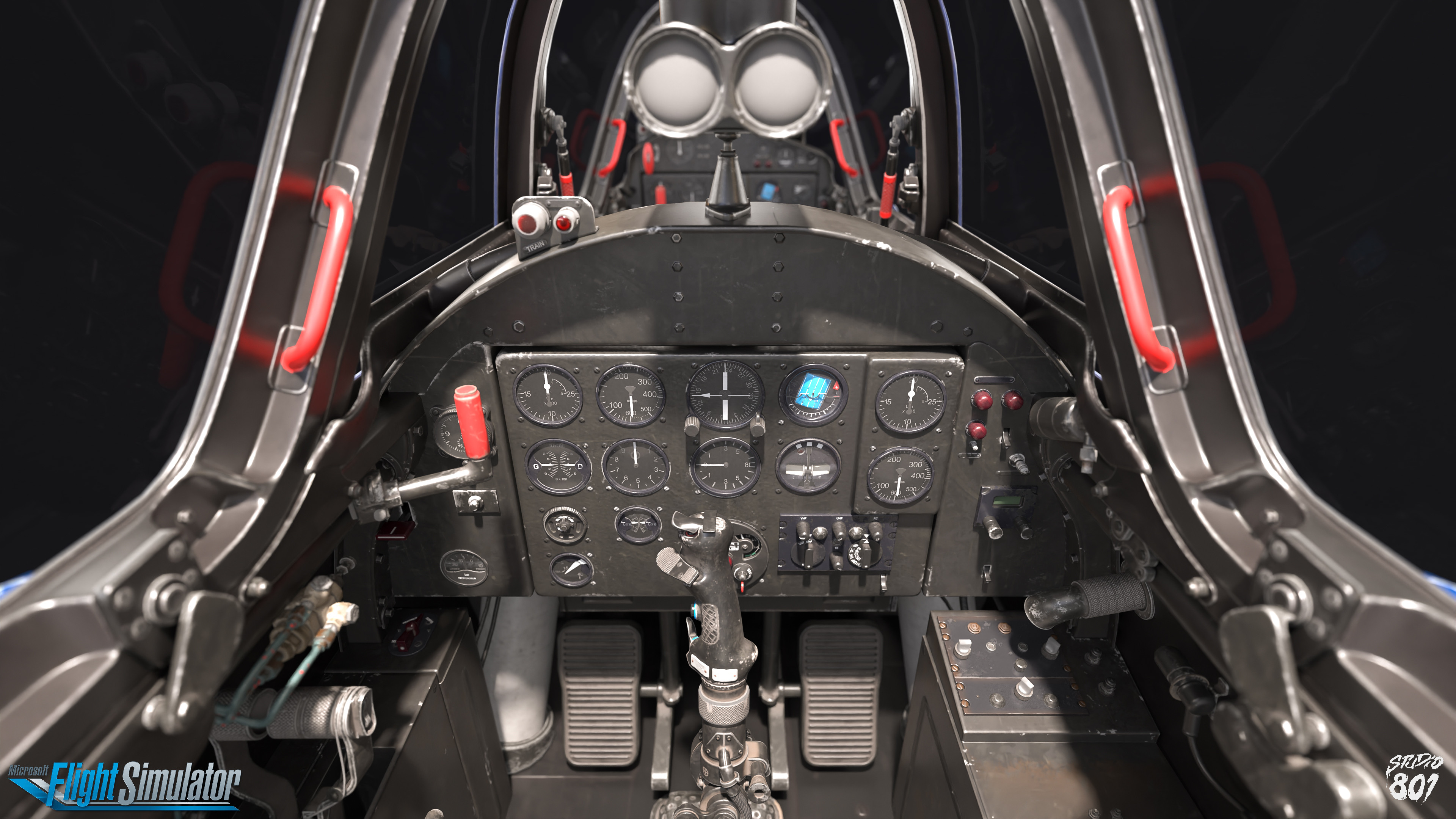 Game Development - Fouga CM.170 Magister airplane