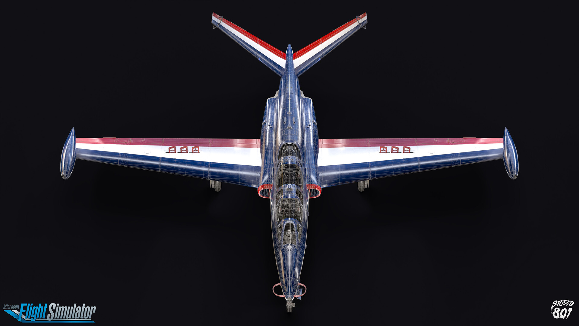 Game Development - Fouga CM.170 Magister airplane
