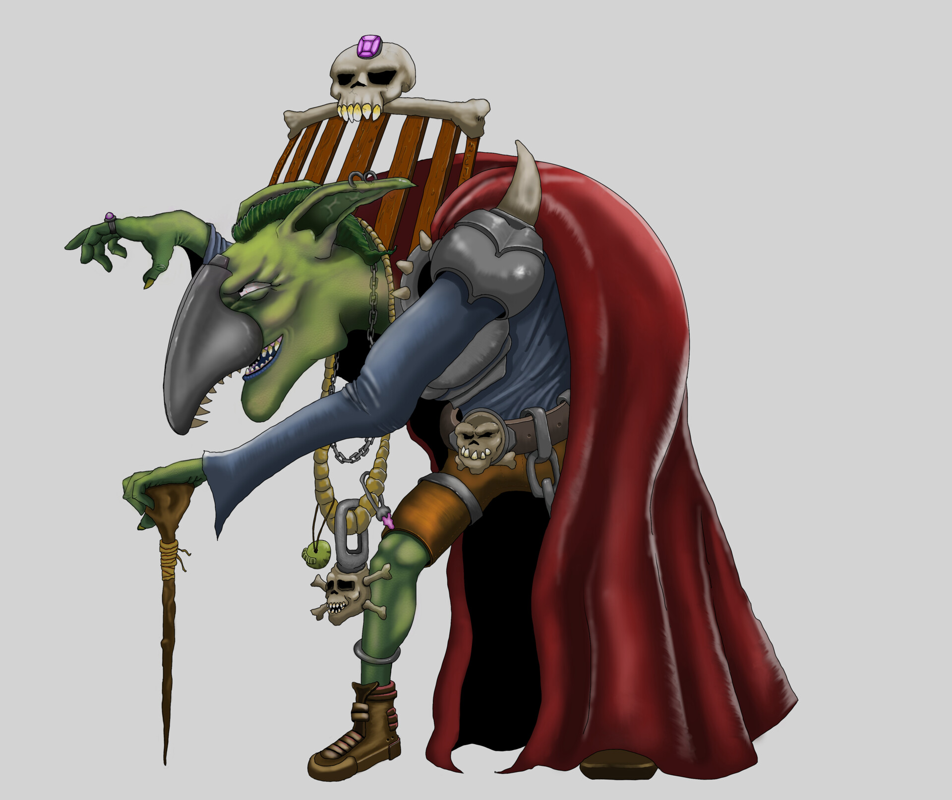 ArtStation - Goblin Wizard Character