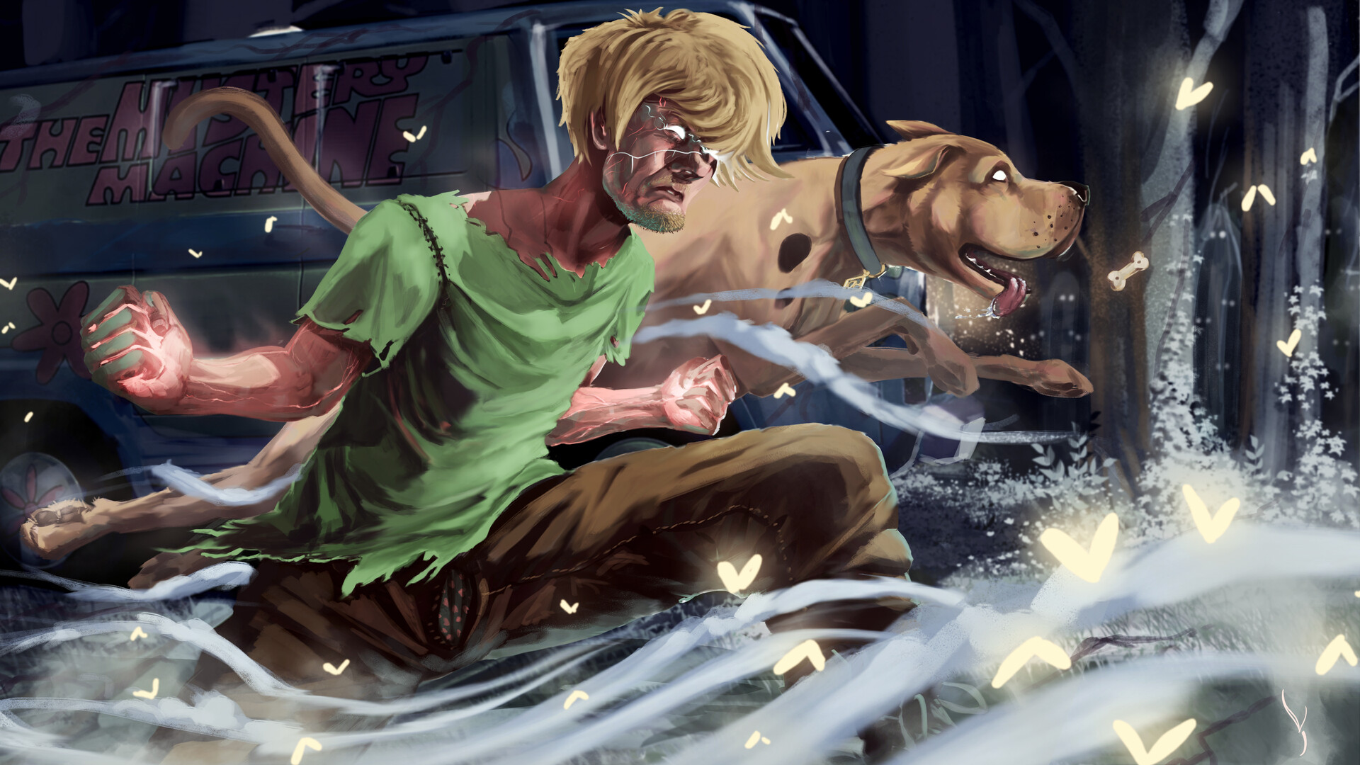 Shaggy Scooby Doo Sballato