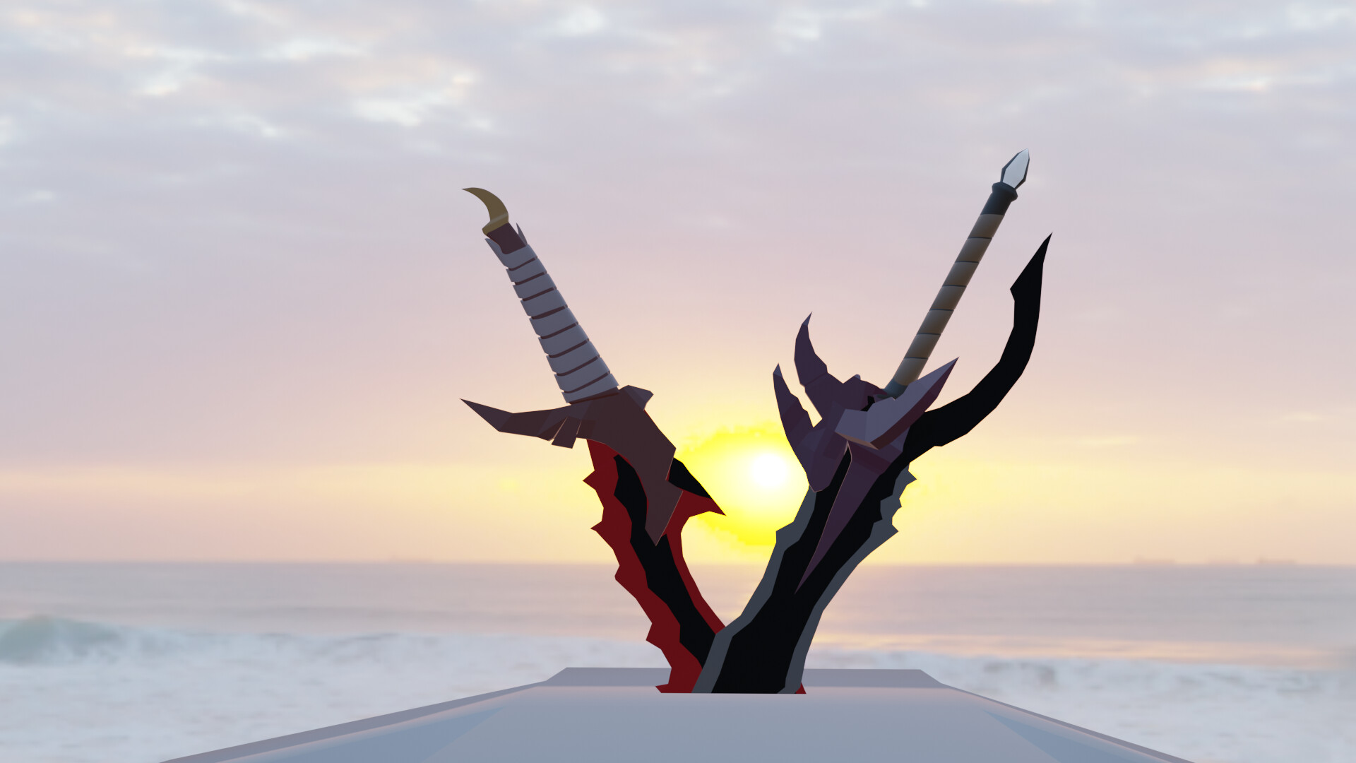 ArtStation - Solo Leveling Daggers