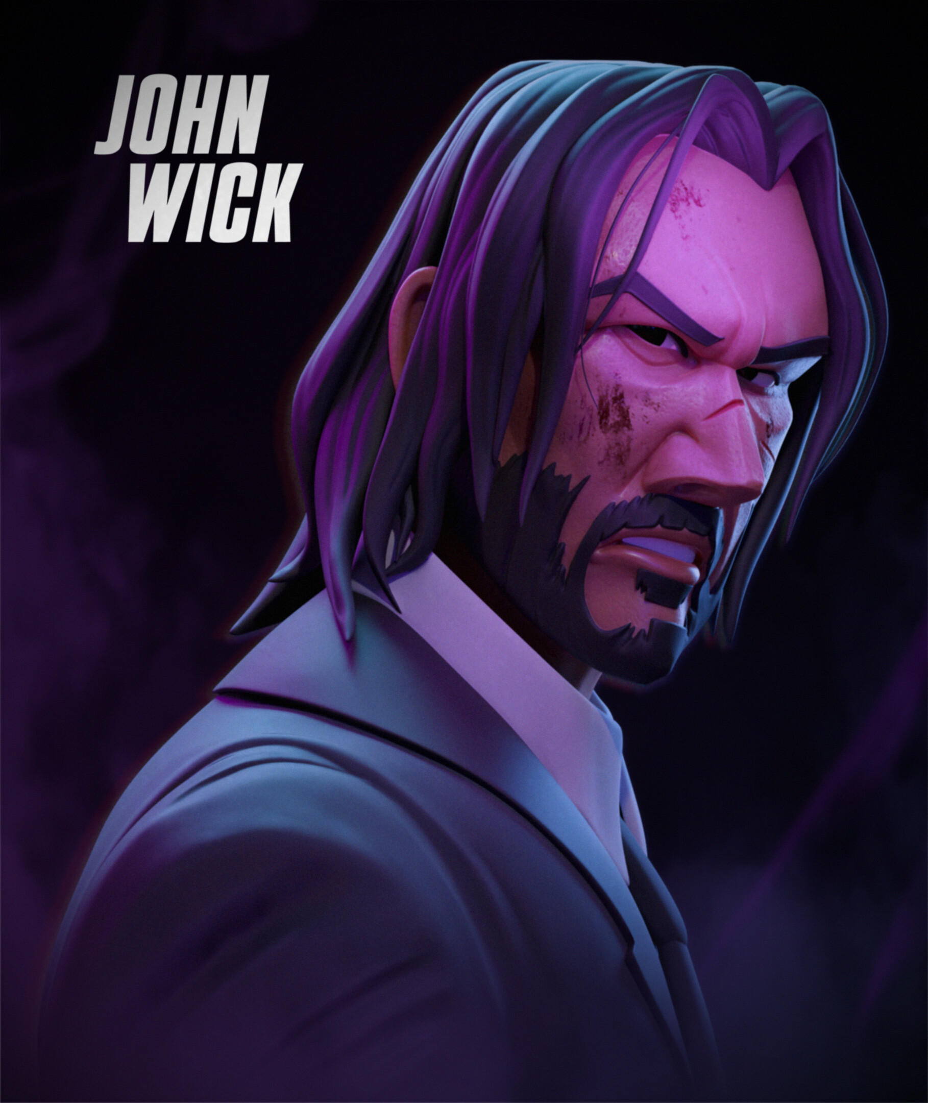 ArtStation - John Wick - Fan Art