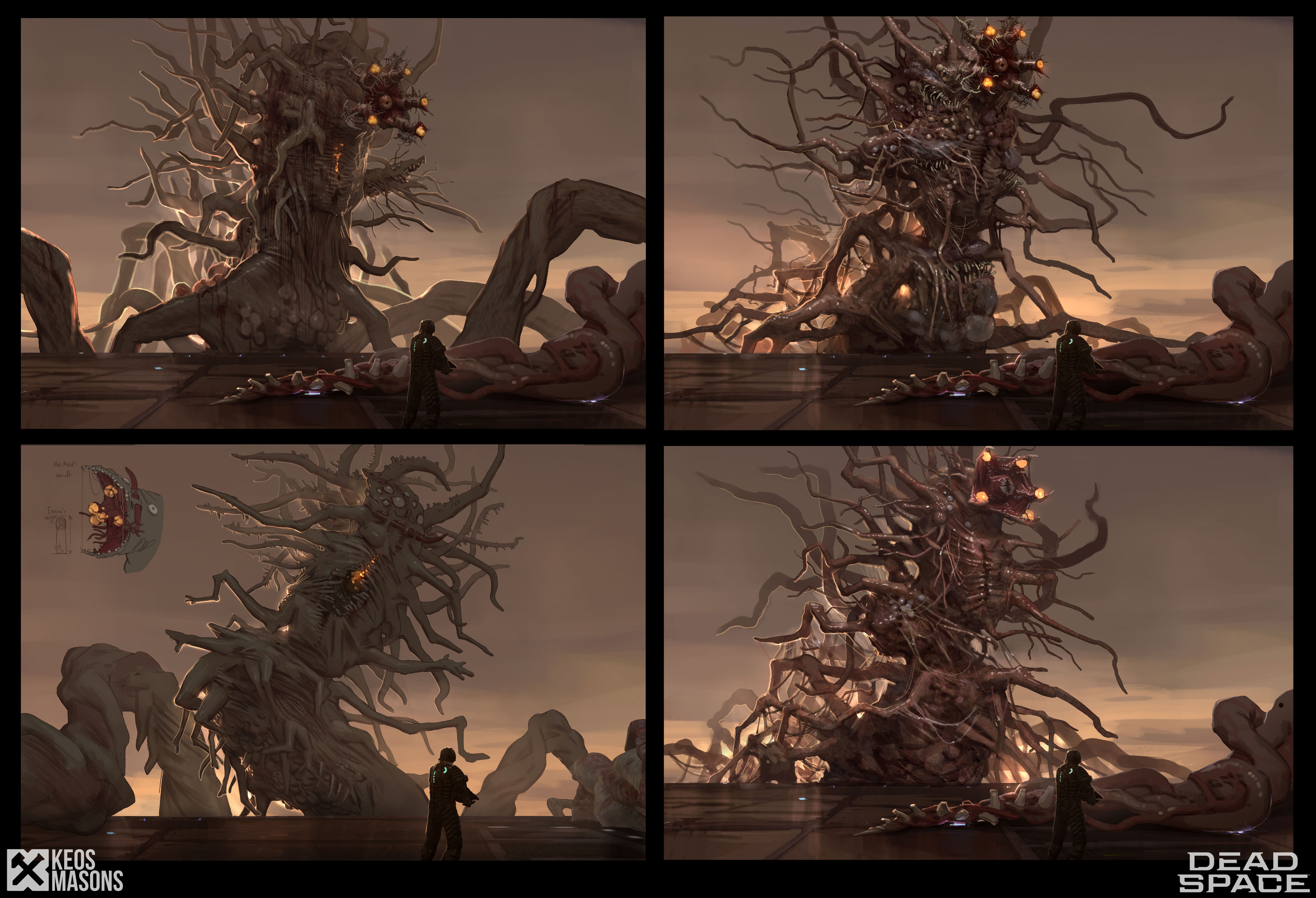 KEOS MASONS - Hive Mind Concepts - Dead Space