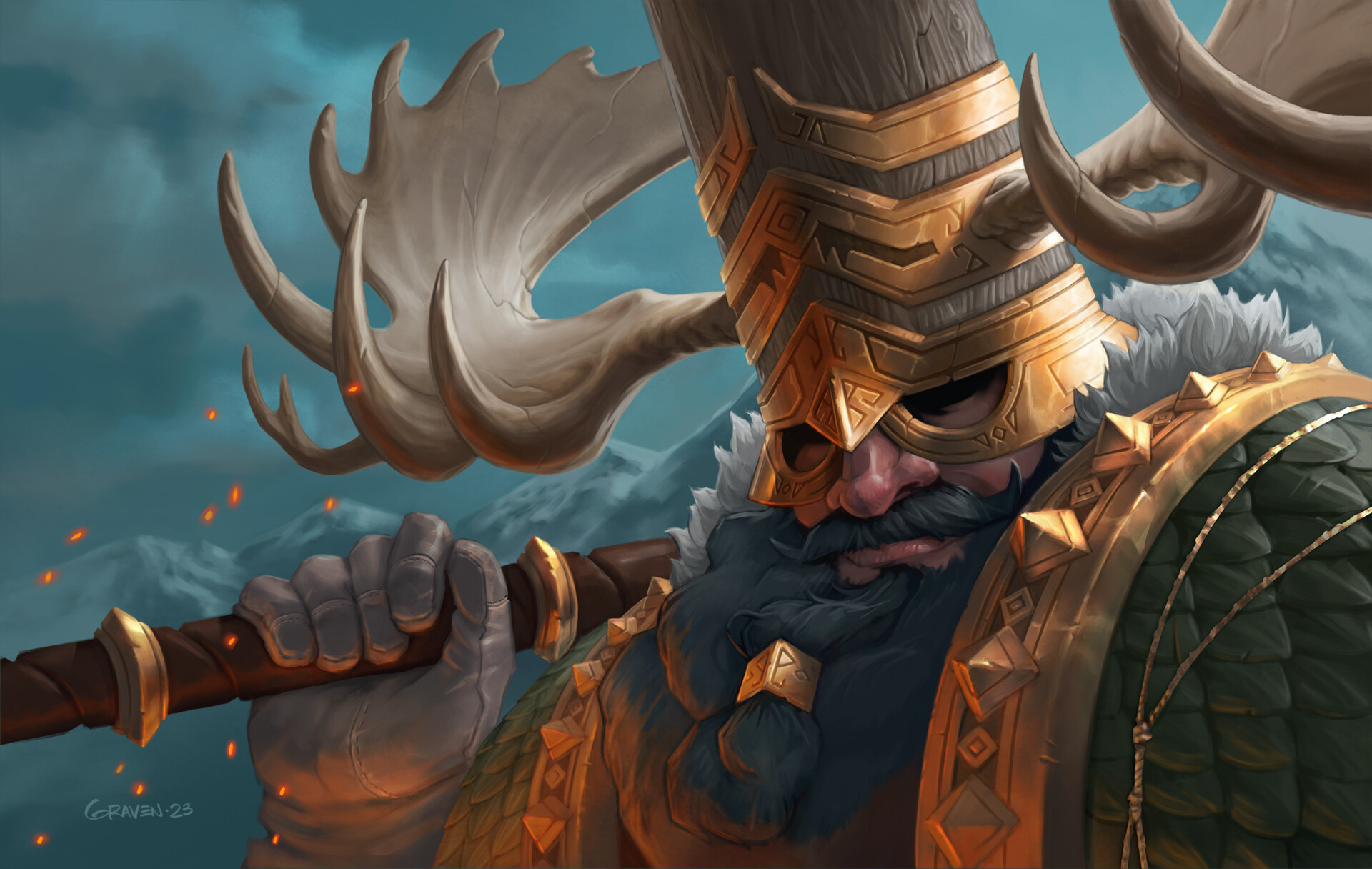 ArtStation - Mountain King