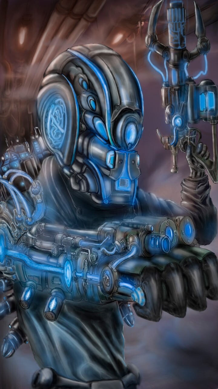 ArtStation - High technology suit