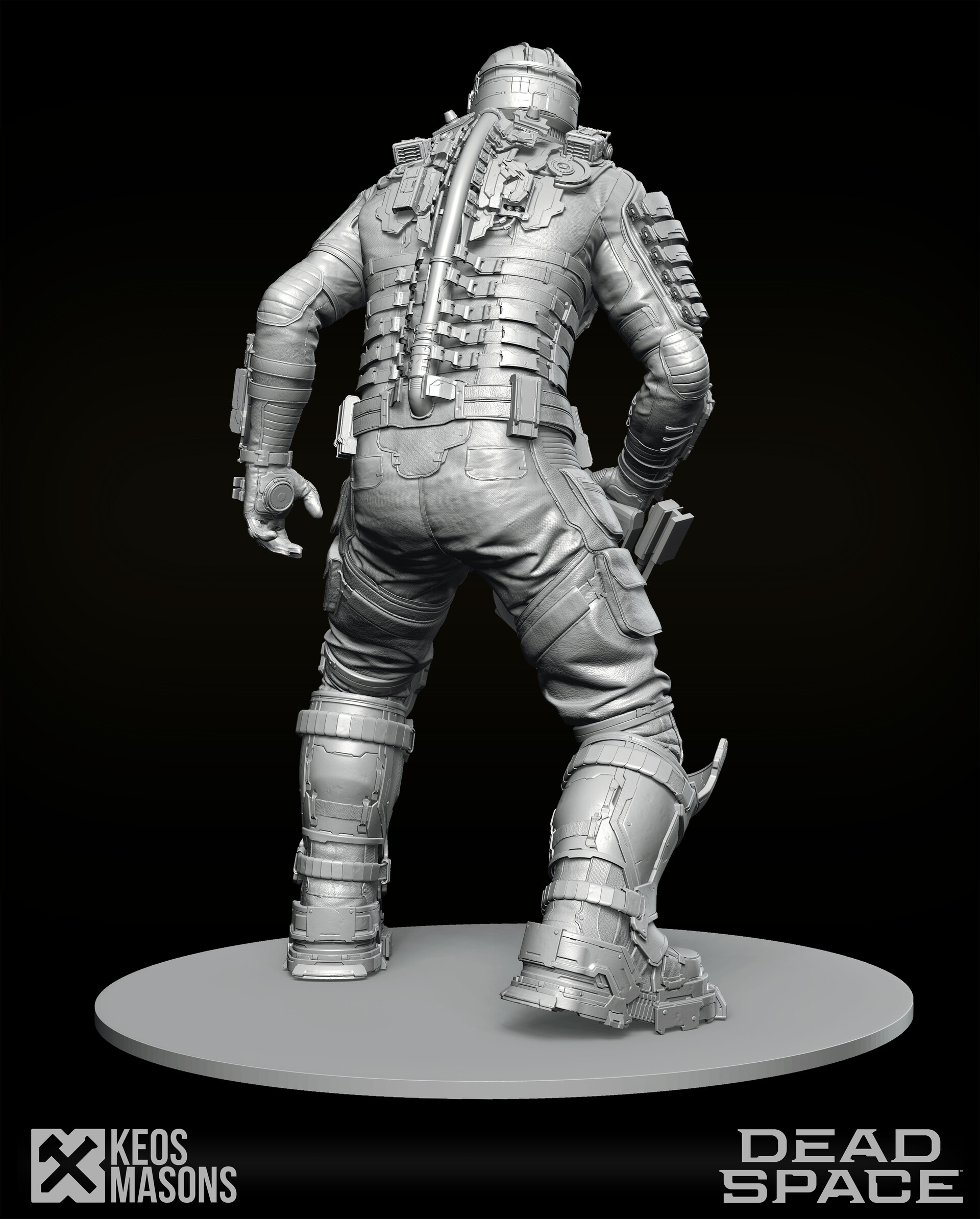 KEOS MASONS - Isaac Life-Size Statue - Dead Space