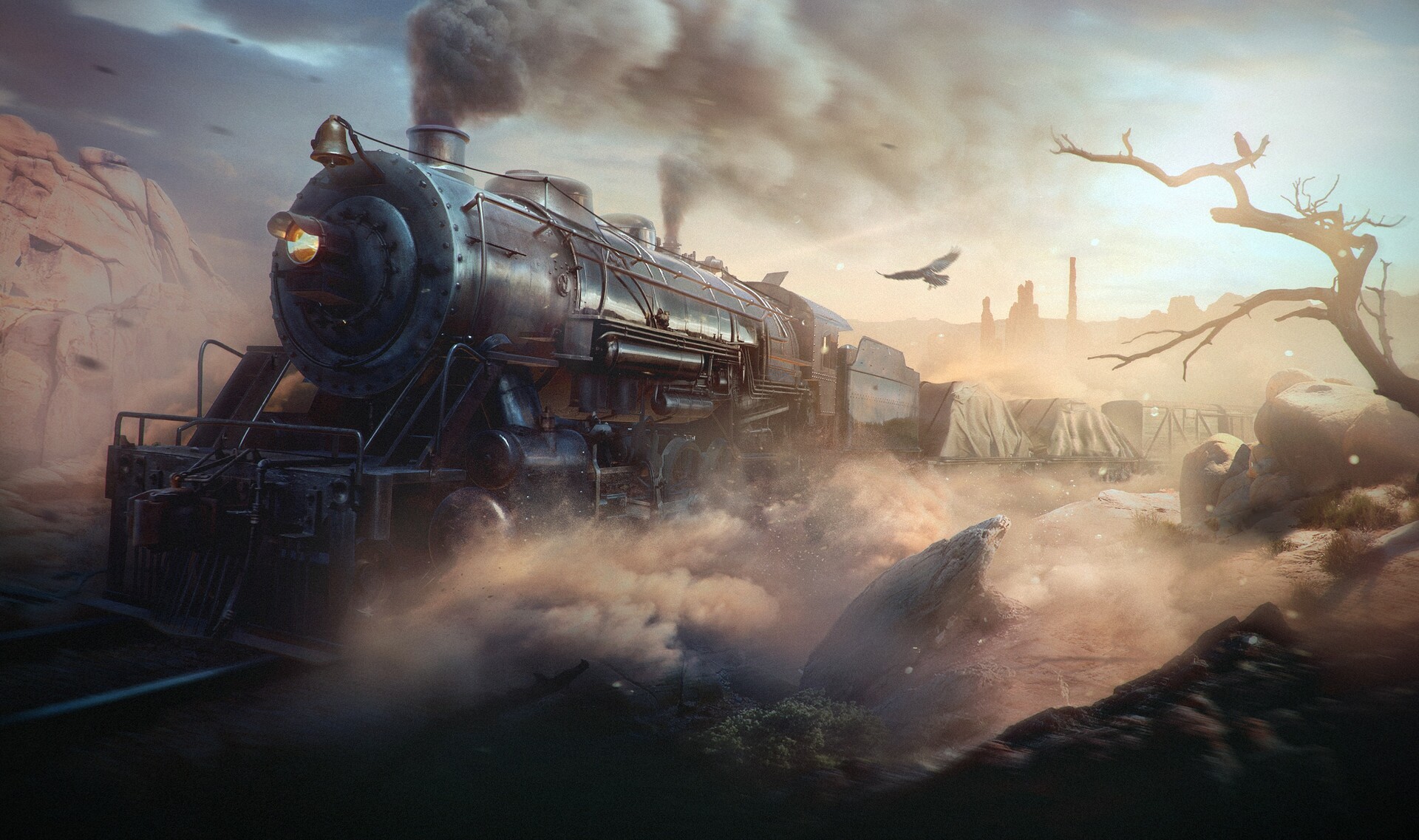 ArtStation - Iron Age key art for WoT