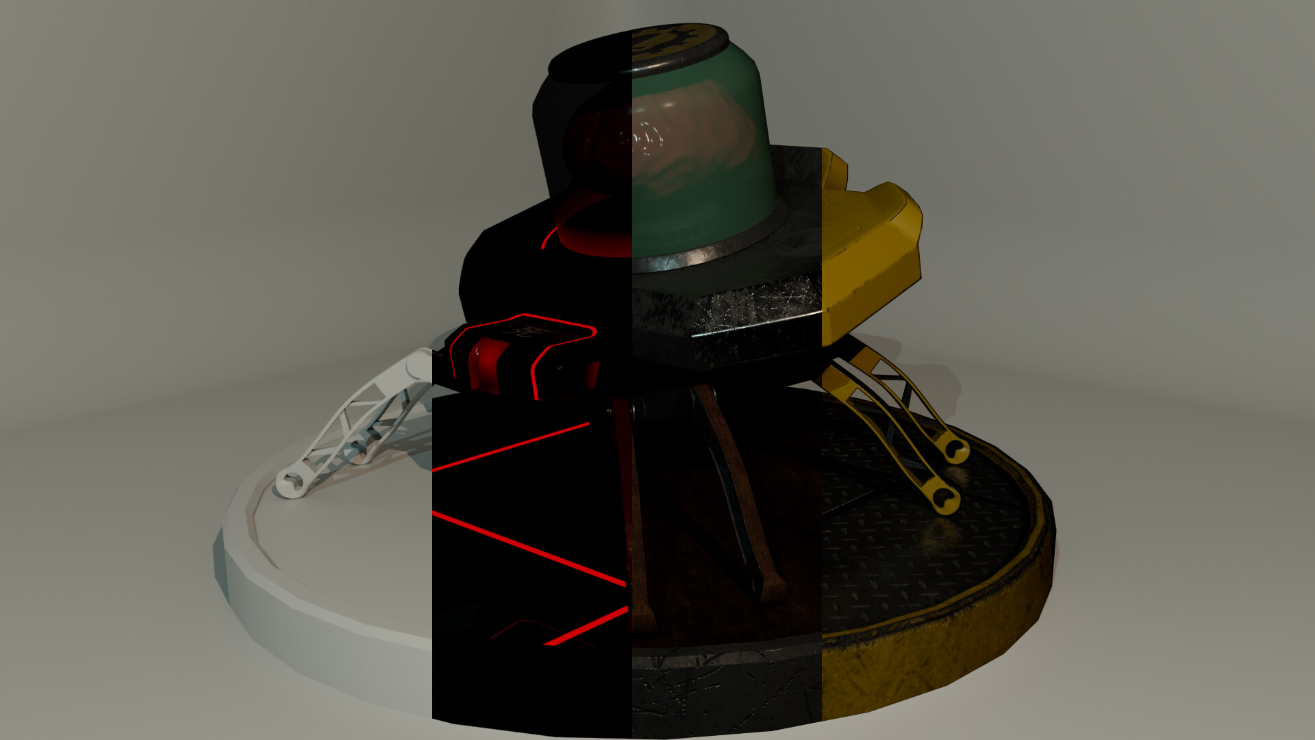 ArtStation - Spider Brain Bot - Winter 2023 Final