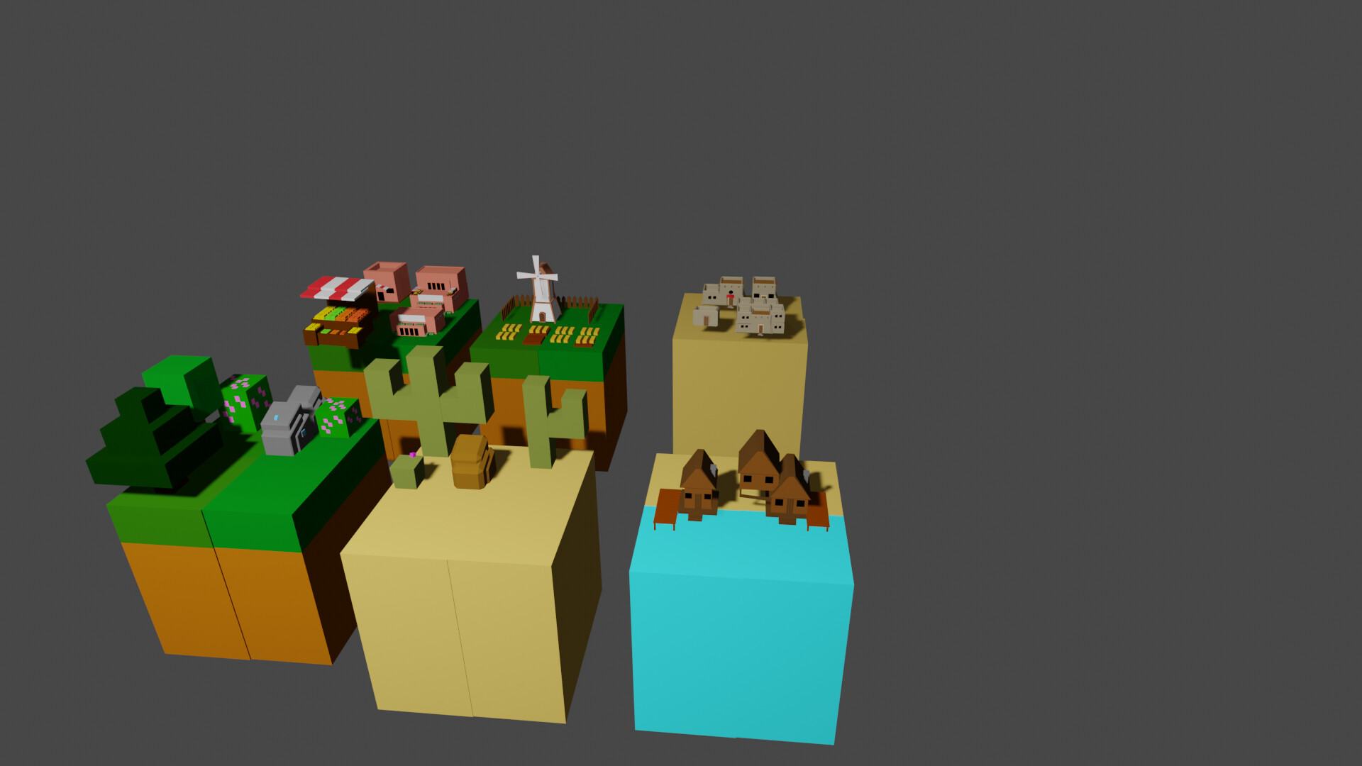 ArtStation - Low-Poly Asset Pack