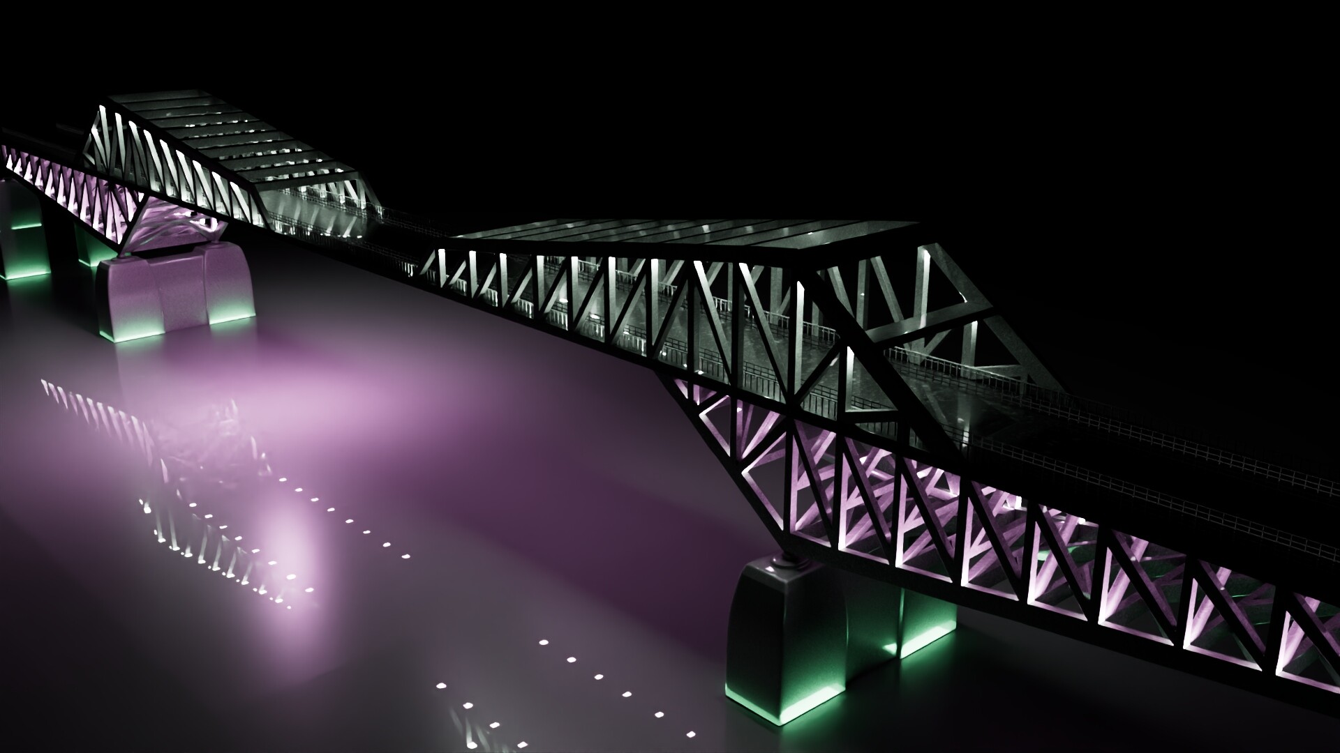 ArtStation - Dinosaur Bridge, Tokyo