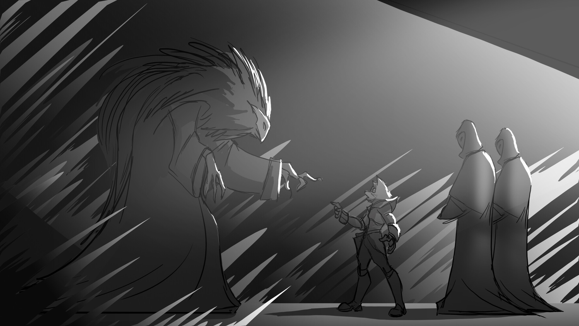 Colin Searle - Starfox Wolf Concept Shots (Starlink: Battle for Atlas)