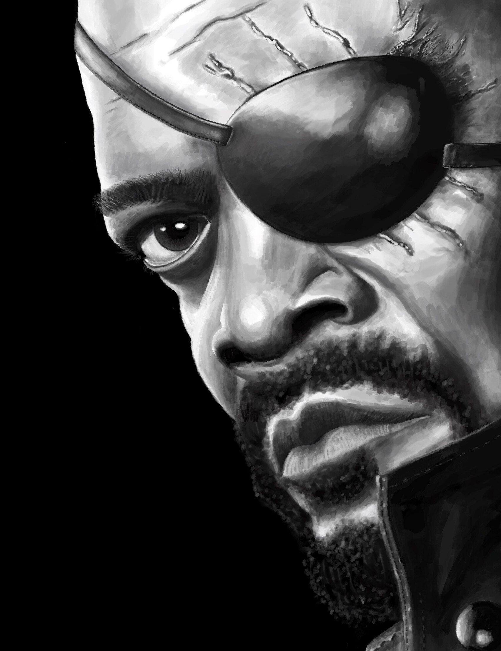 White Nick Fury