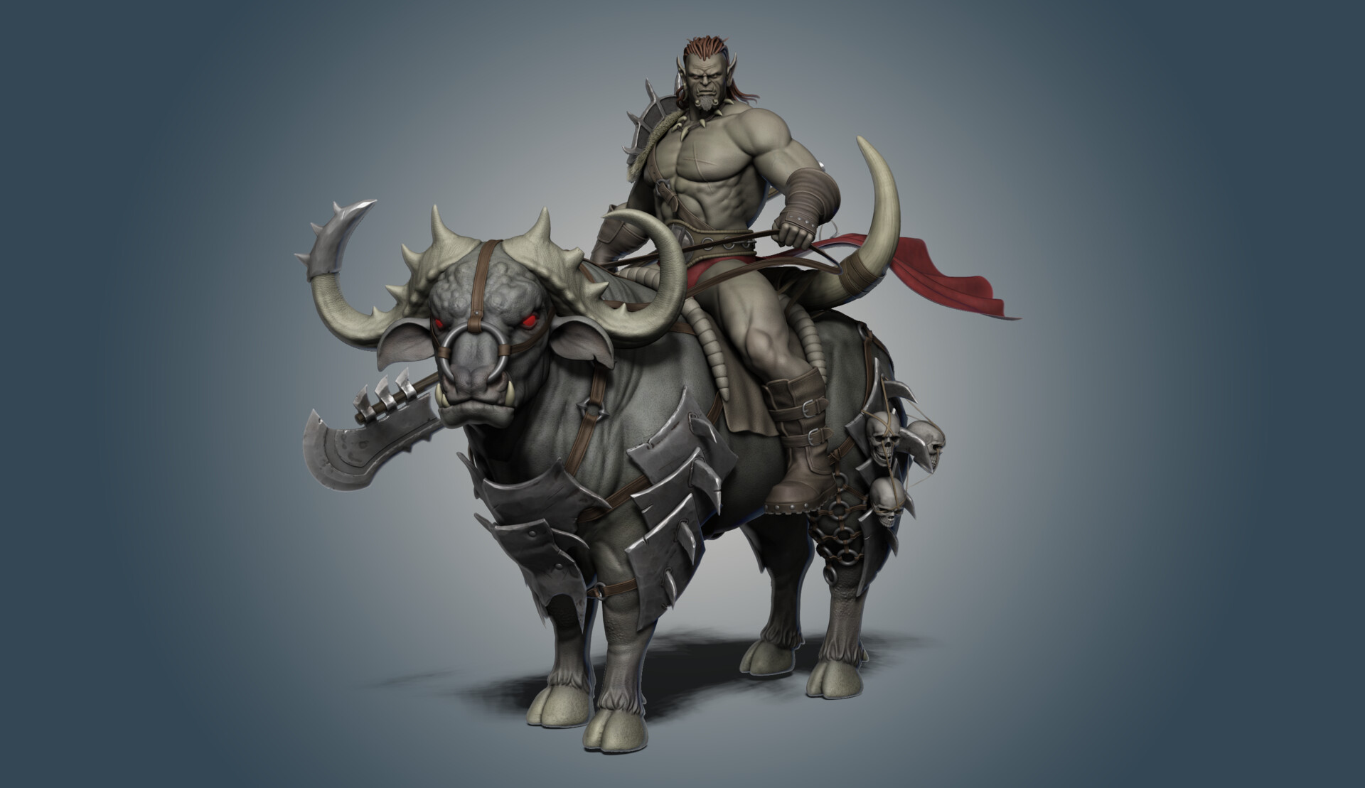 ArtStation - Orc Rider