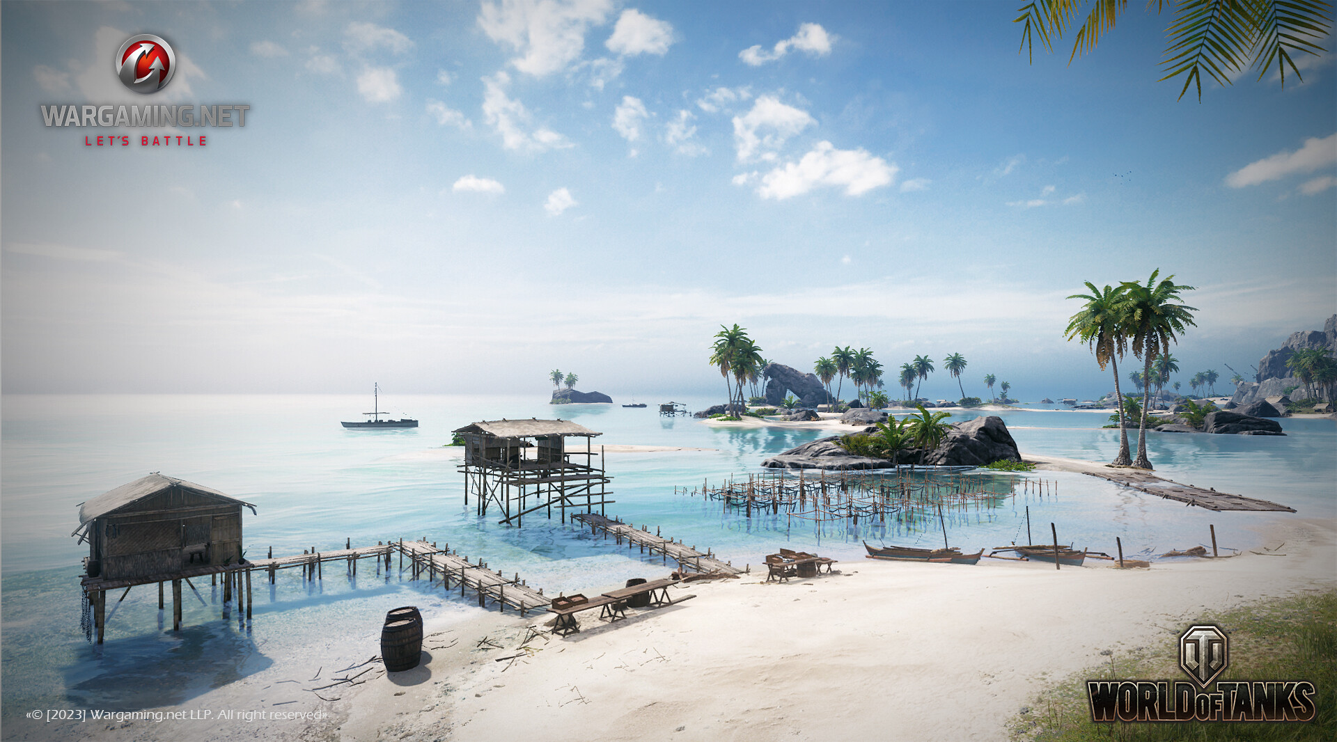 Nataliia Lutsiuk - OYSTER BAY MAP FOR WORLD OF TANKS PC