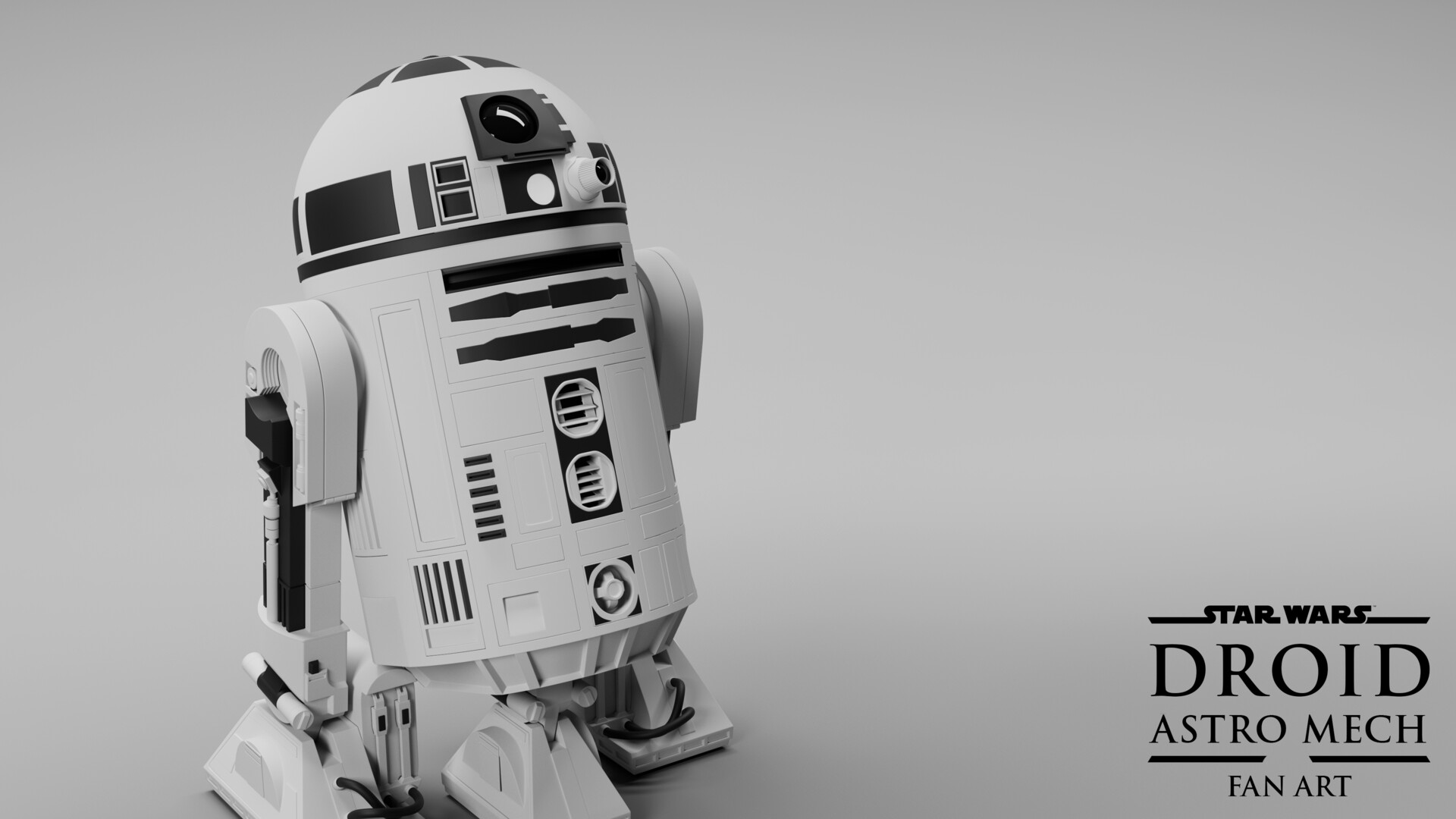ArtStation - Astromech droid