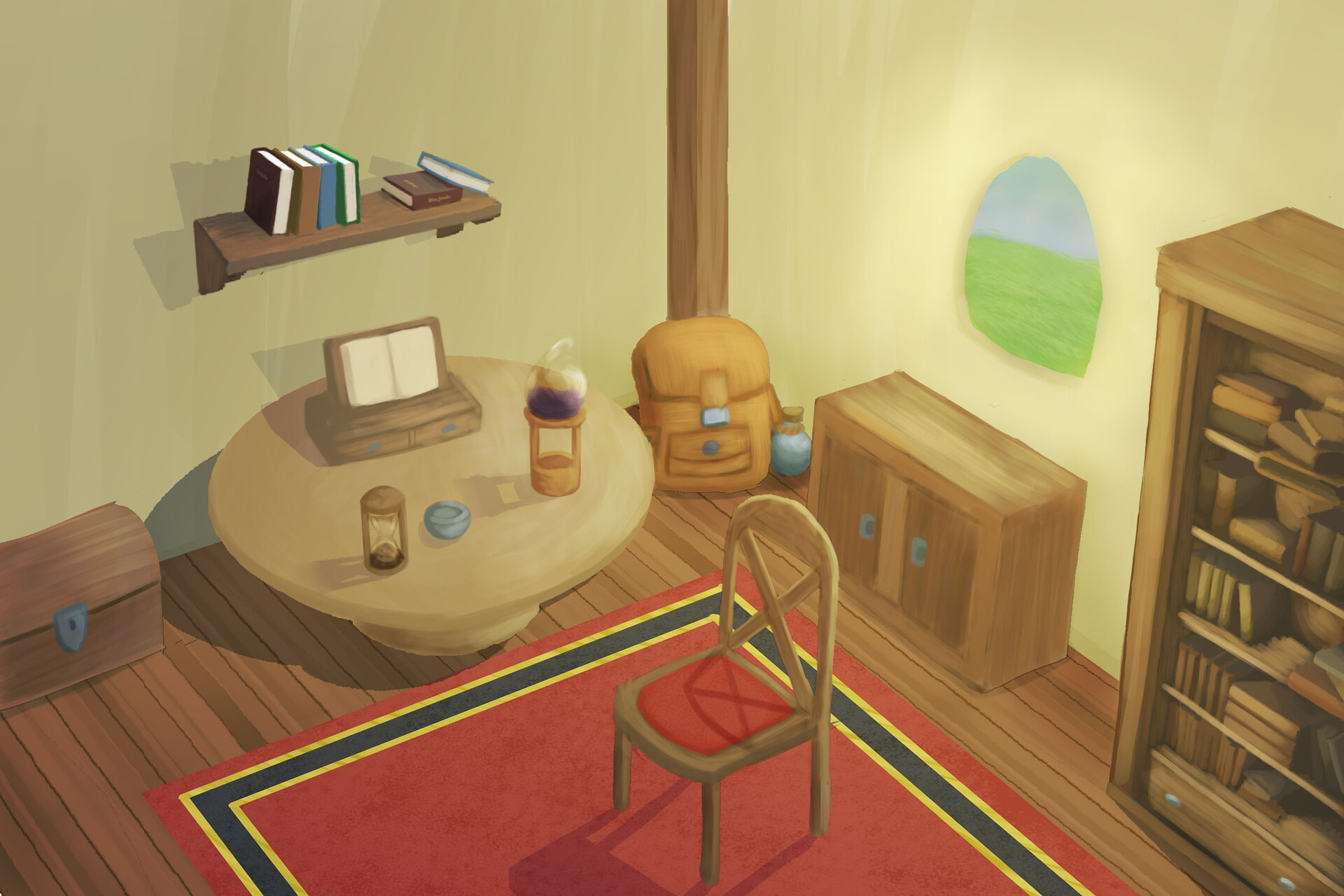 ArtStation - Alchemist's Room