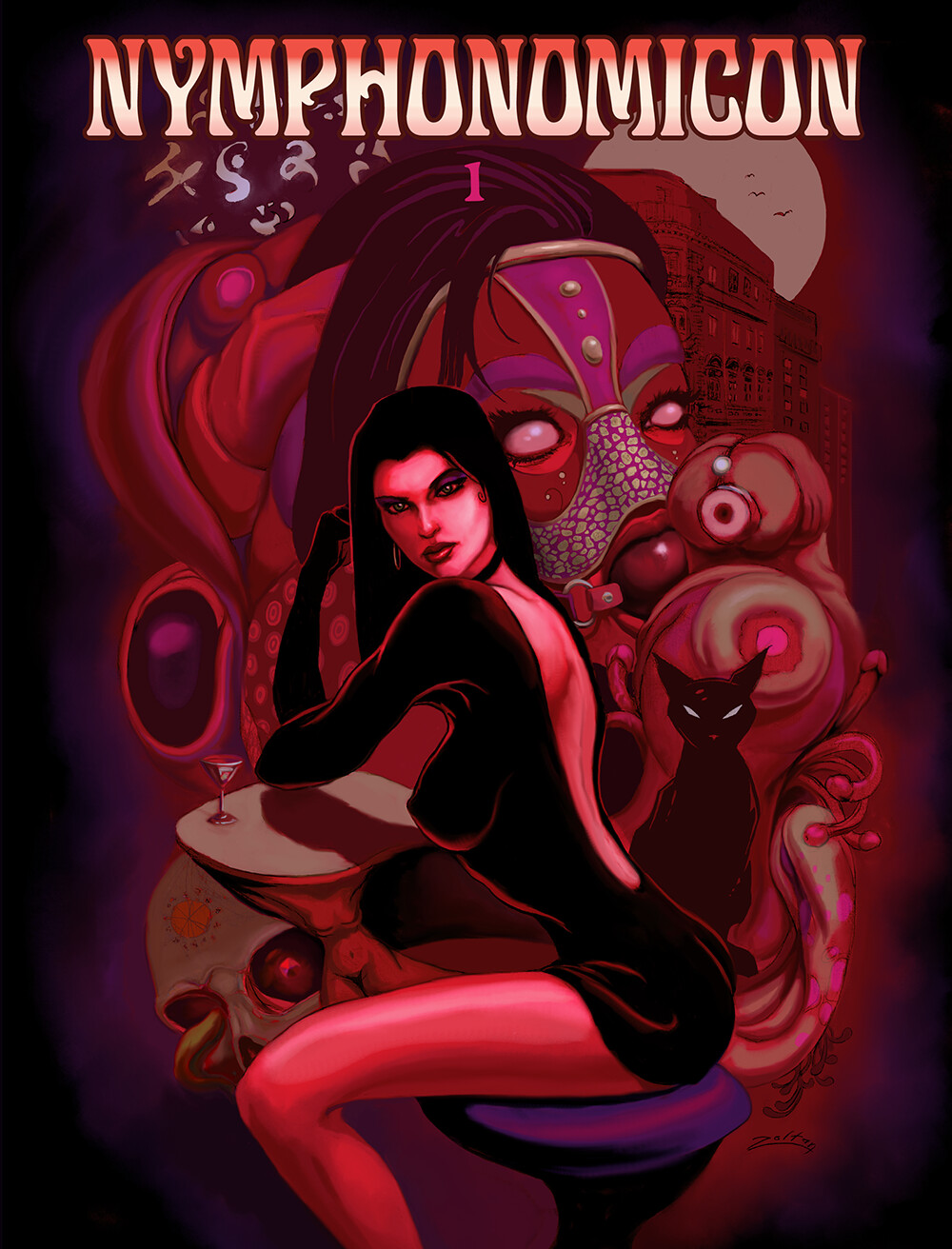 ArtStation - Nymphnomicon Issue 1 Cover
