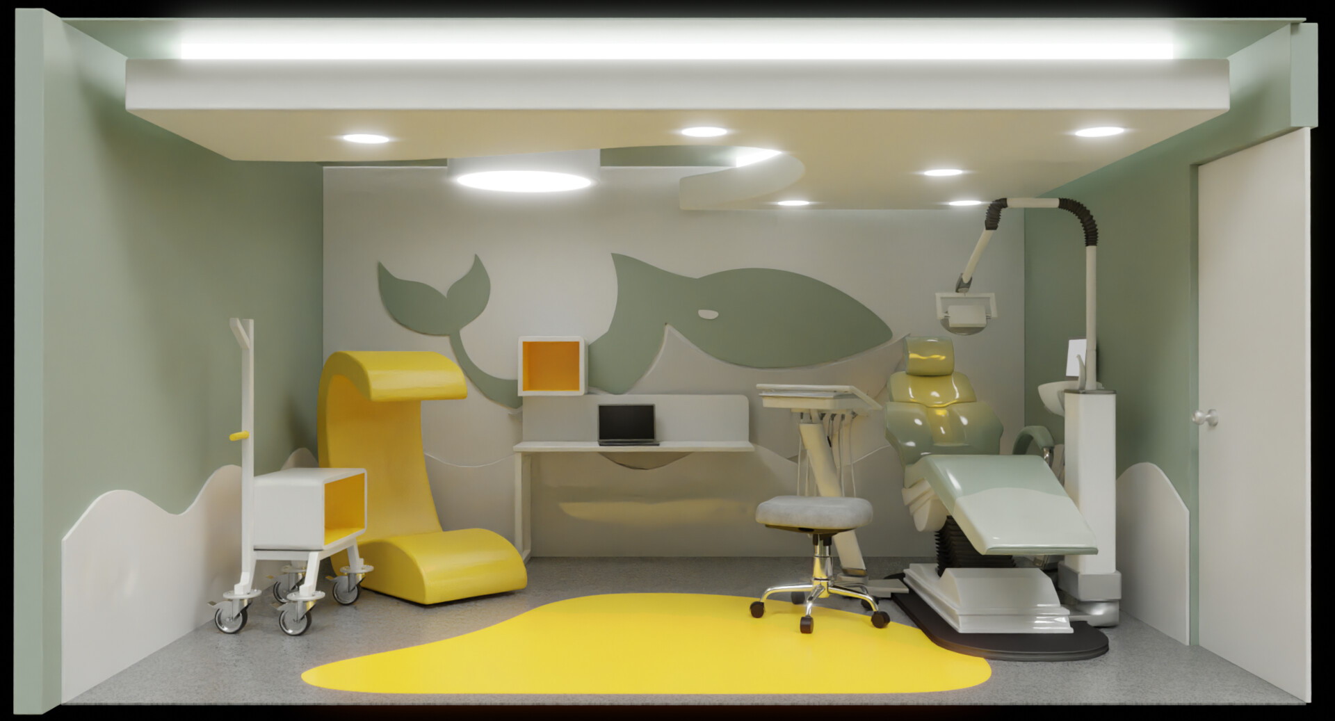 ArtStation - Dental office Concept