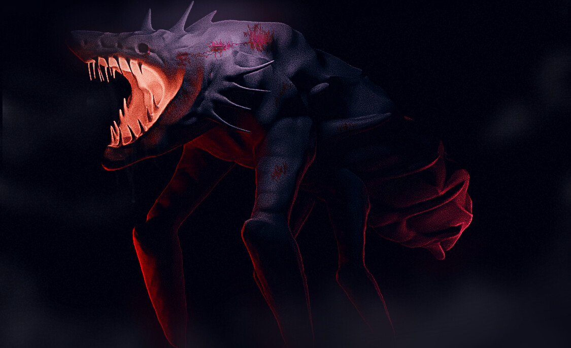 ArtStation - Cave Monster