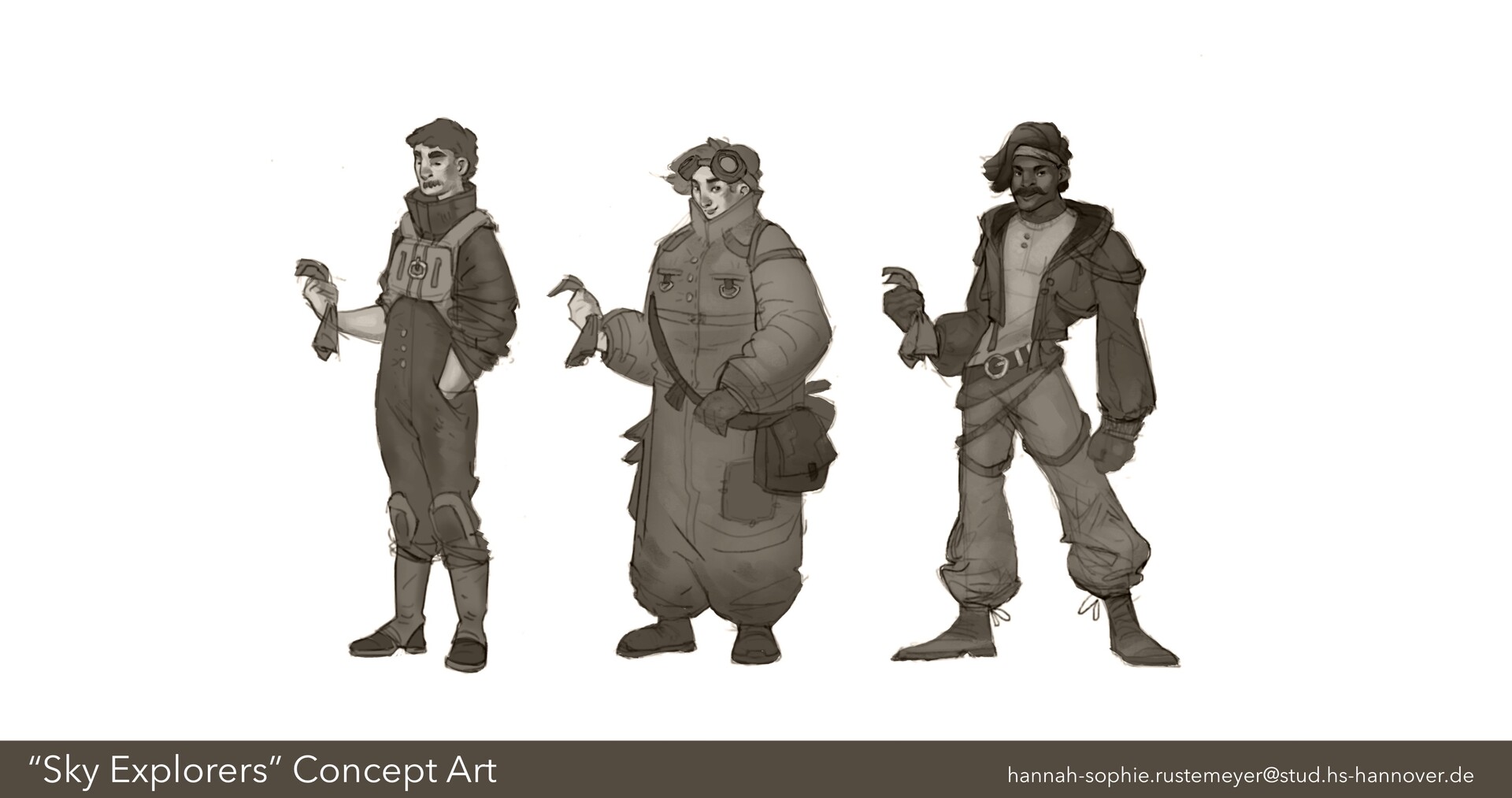 ArtStation - "Sky Explorers" Concept Art