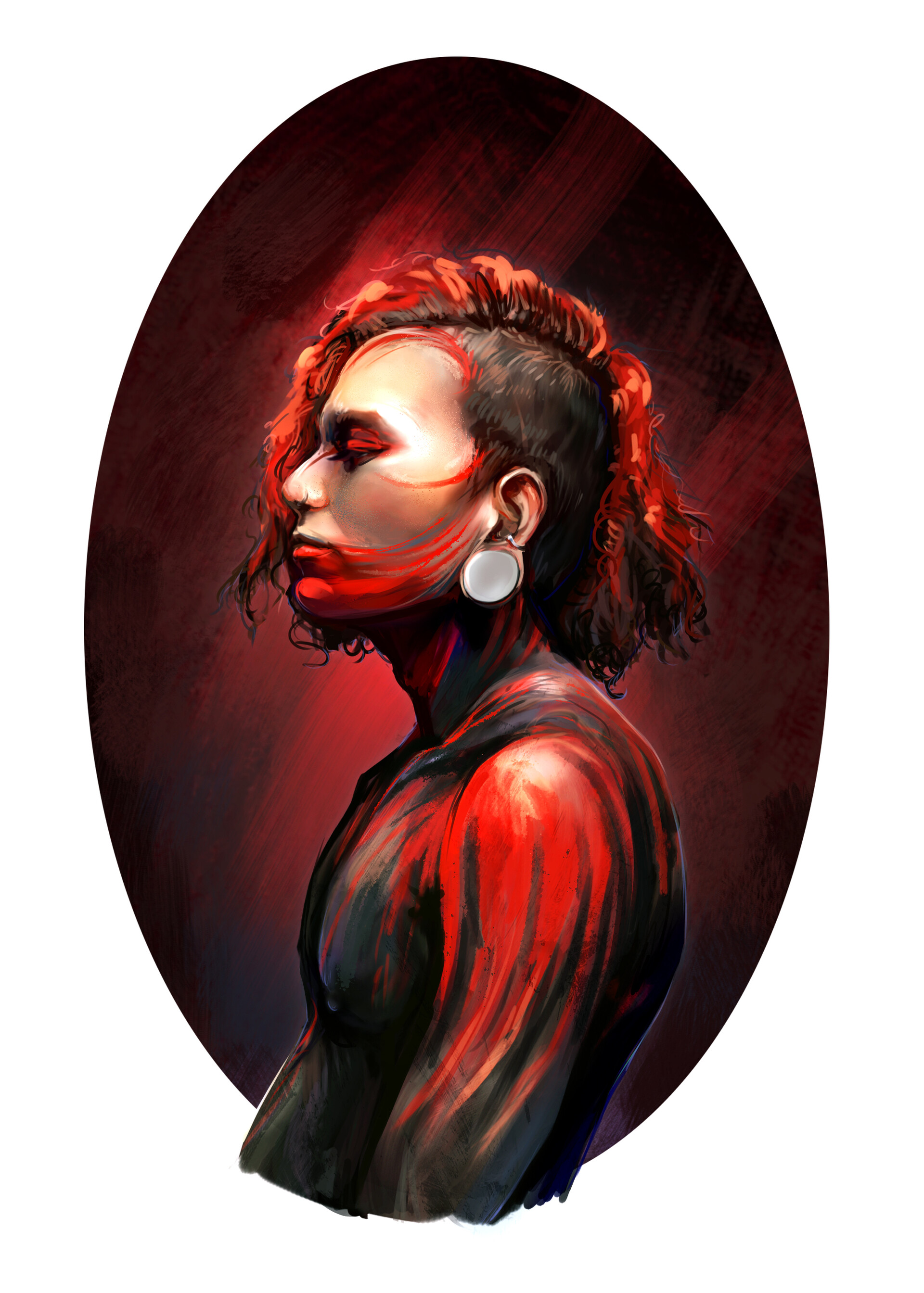 Selena Neault - Hellfire Portrait Study