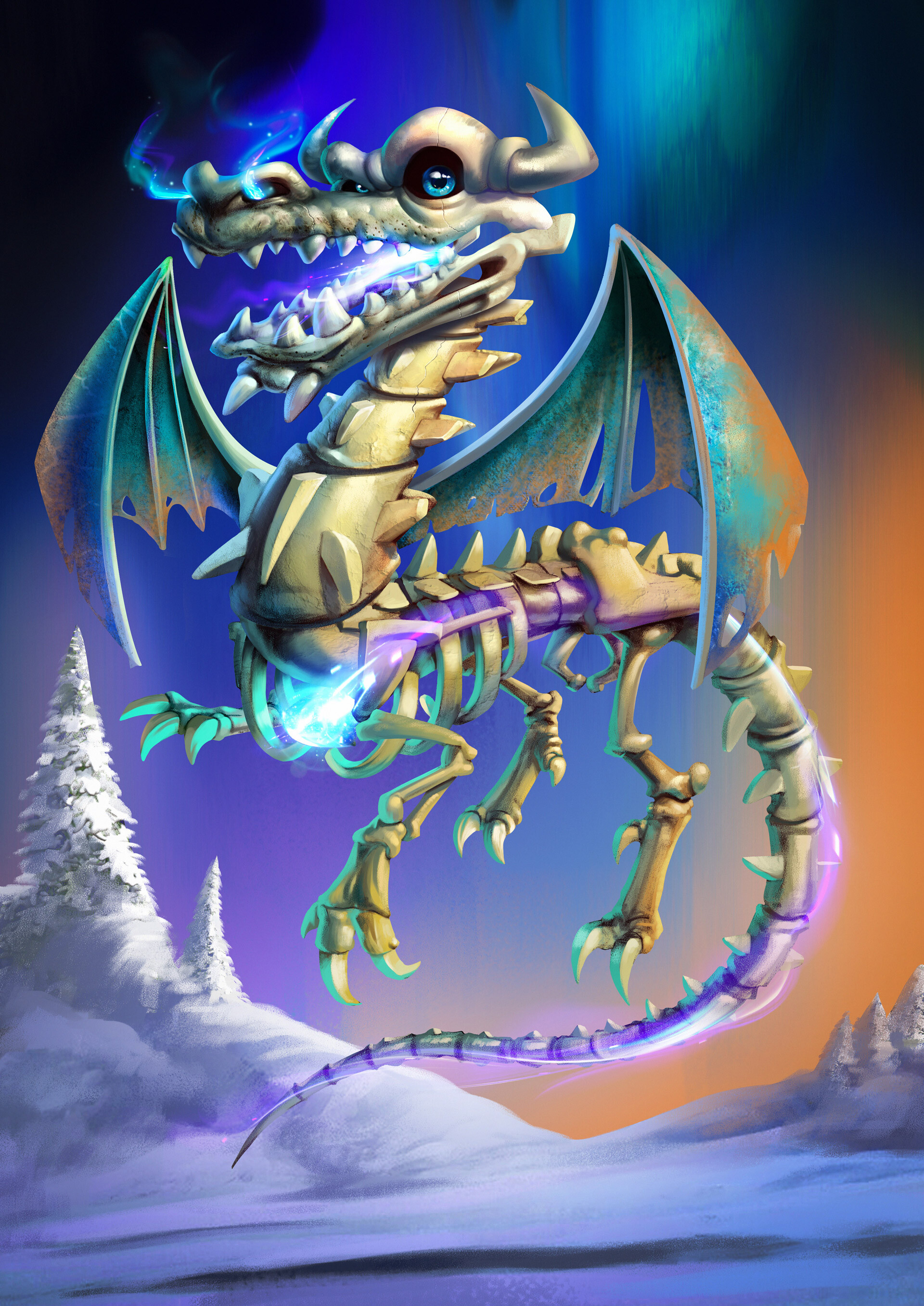 ArtStation - Guardian dragon