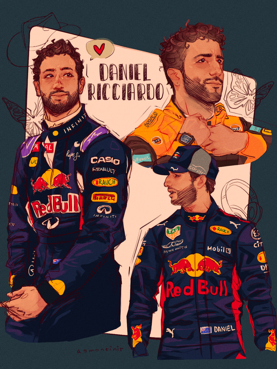 ArtStation - Daniel Ricciardo