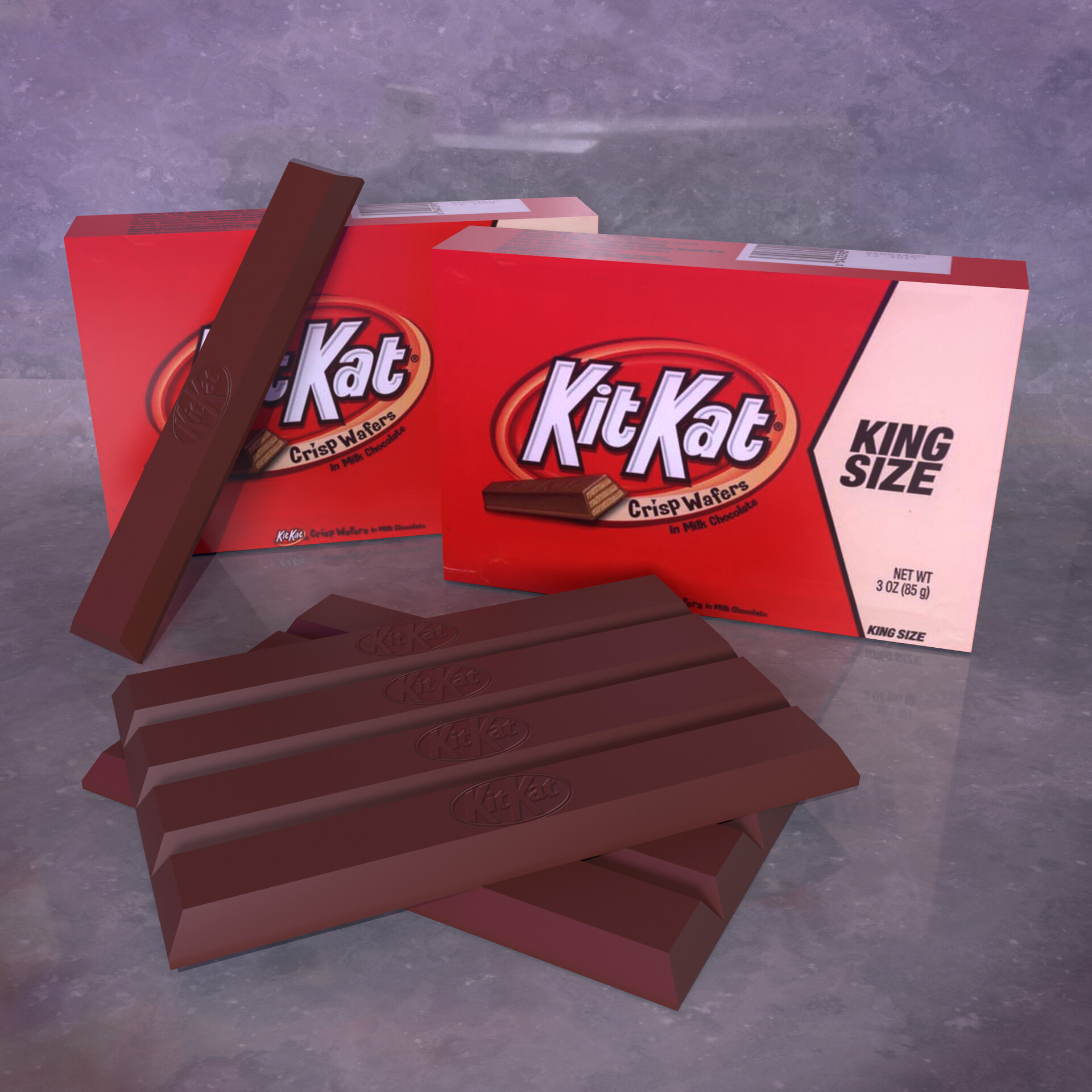 ArtStation - Kit Kat (3D Product Visualization)