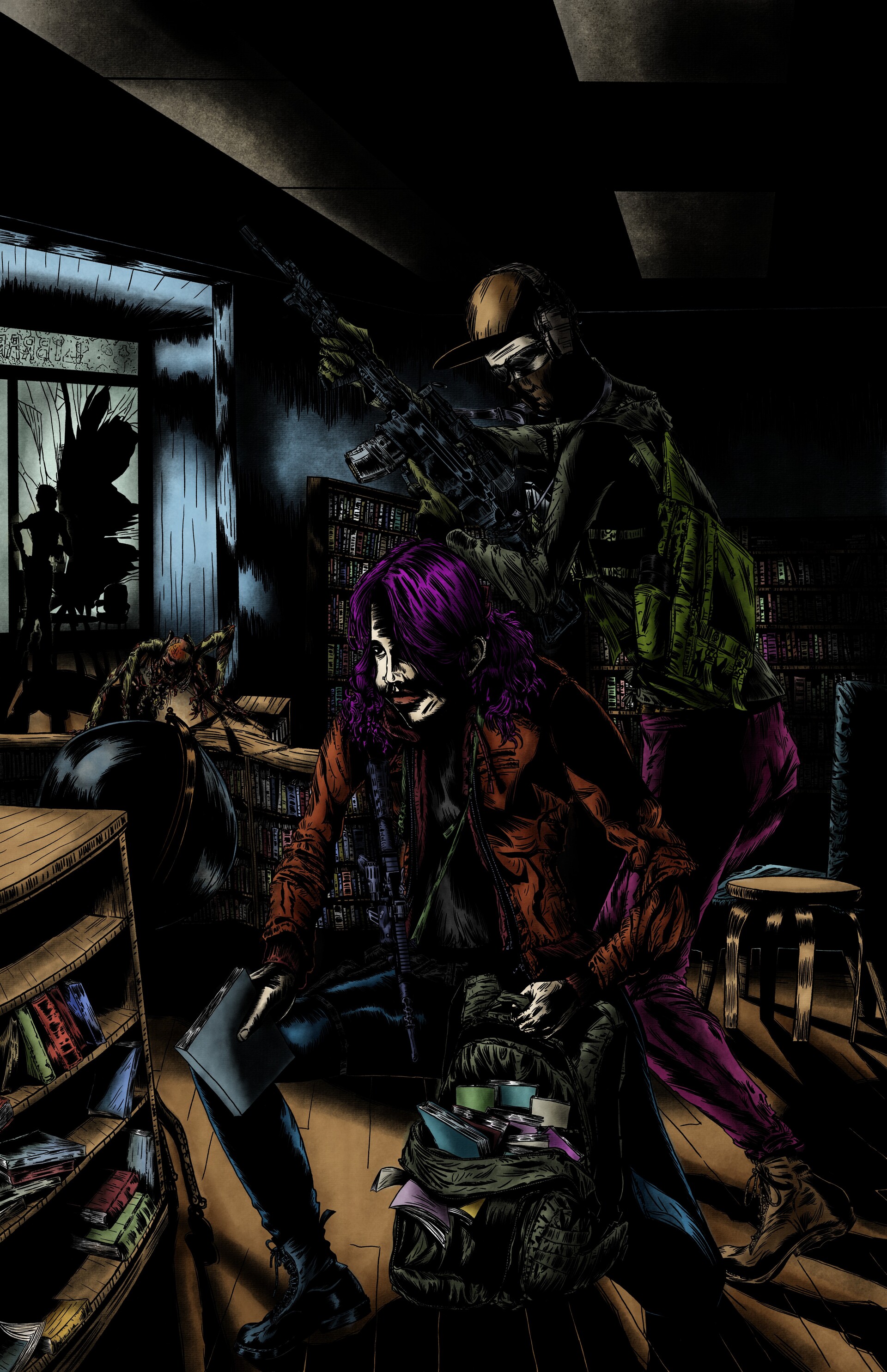 ArtStation - Reader's Keeper - Apocalypse Scenario