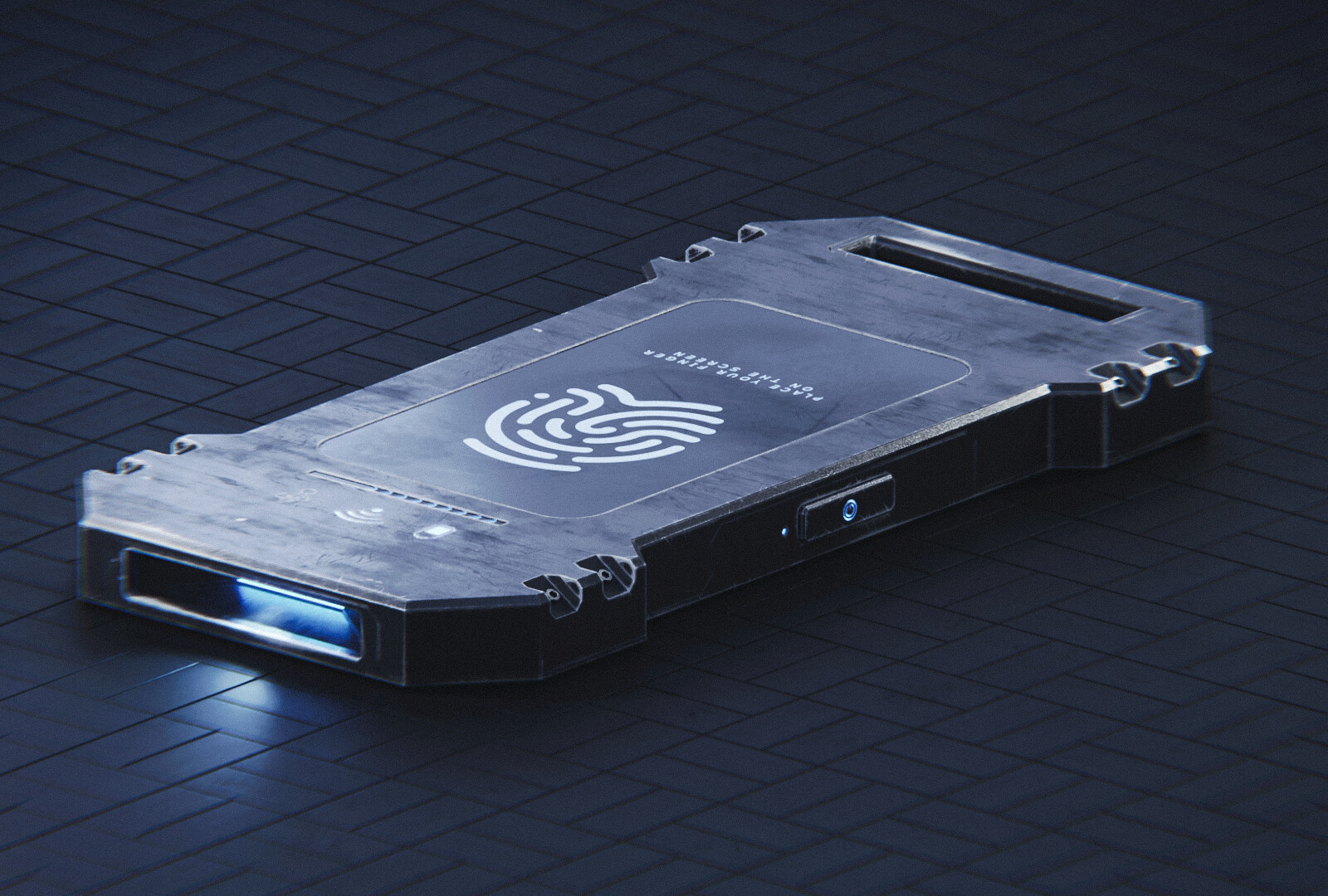 ArtStation - Fingerprint Scanner