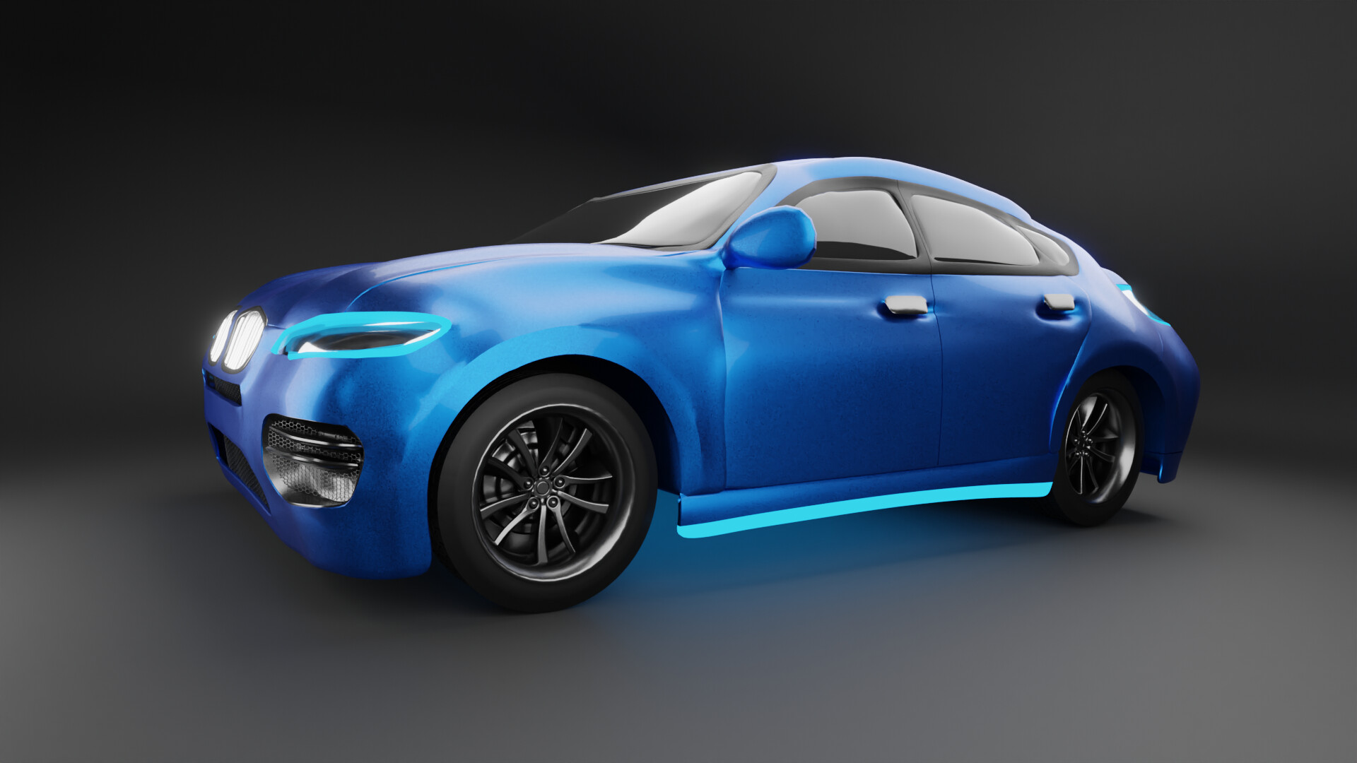 ArtStation - car design| 3d model car| hard surface modeling