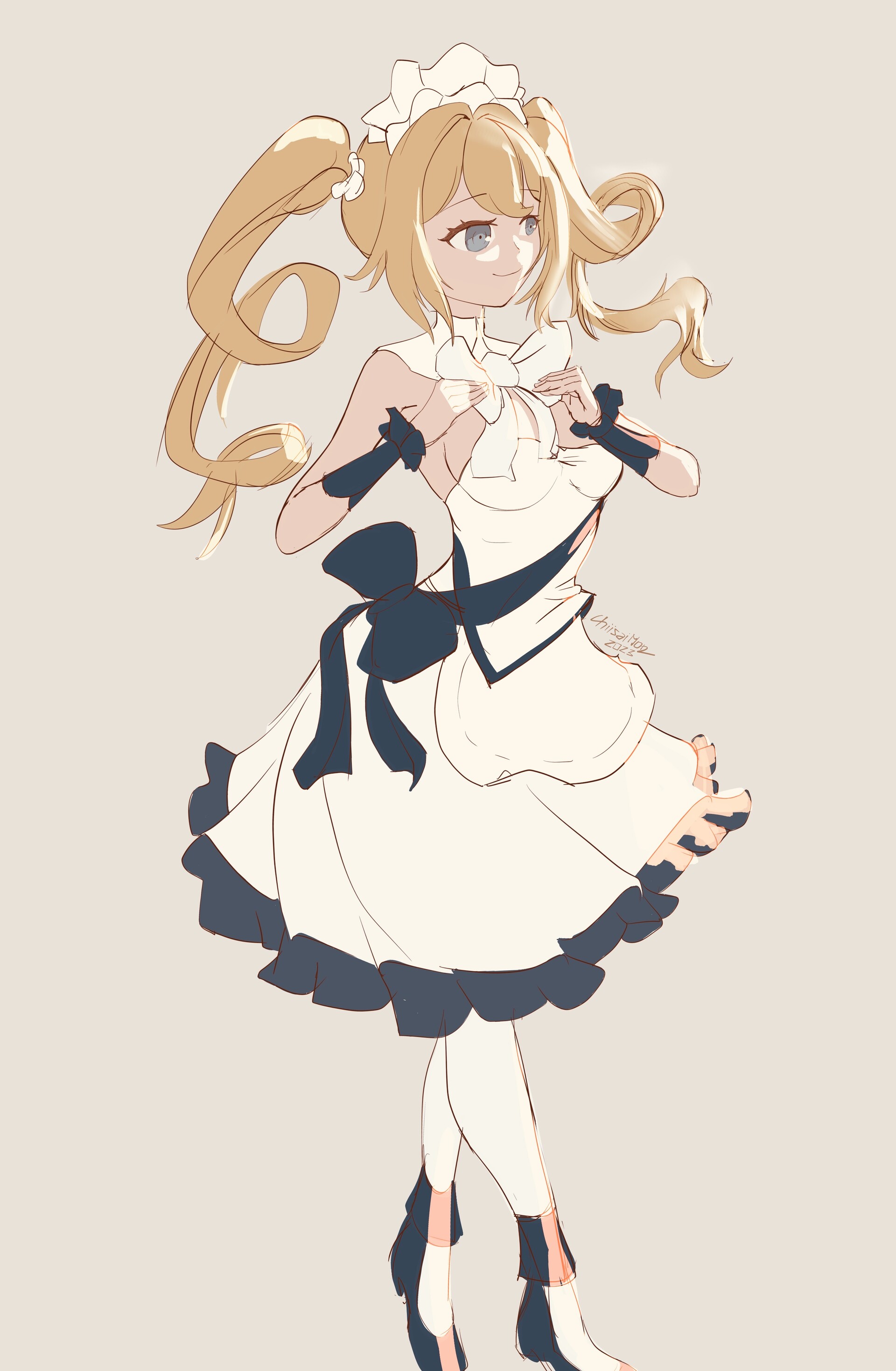 ArtStation - Barbara fan art sketch