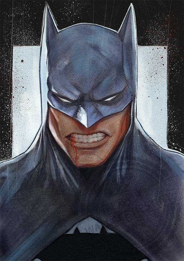 ArtStation - Batman portrait