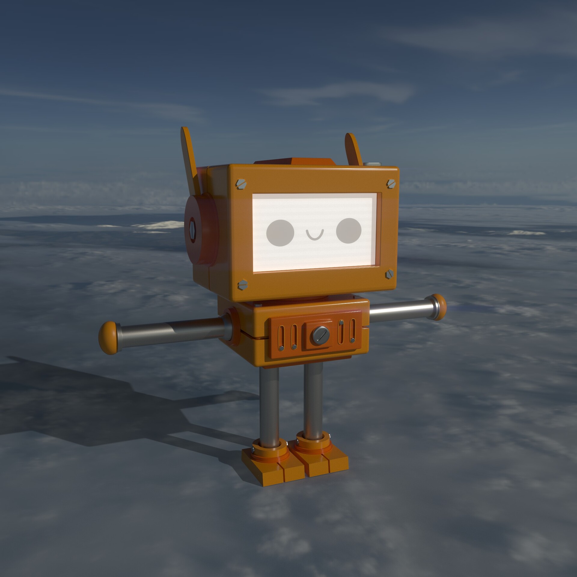 ArtStation - Robot (3D Model)