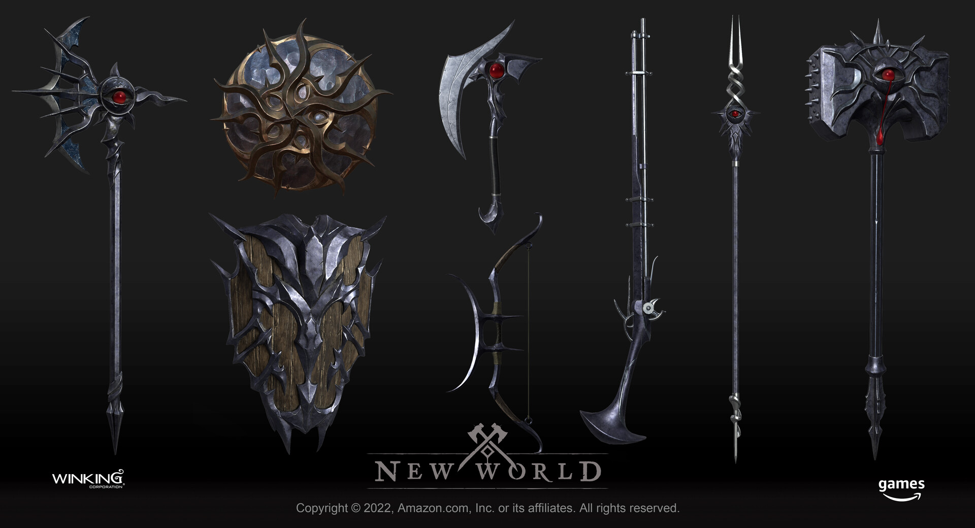 Winking Studios - New World - Amazon-Hammer(3D Weapons)