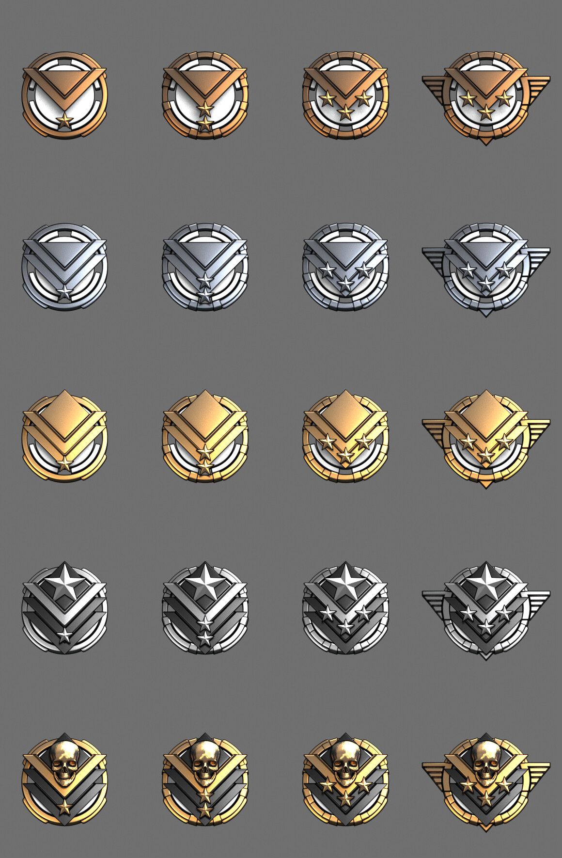 ArtStation - Ranking badges