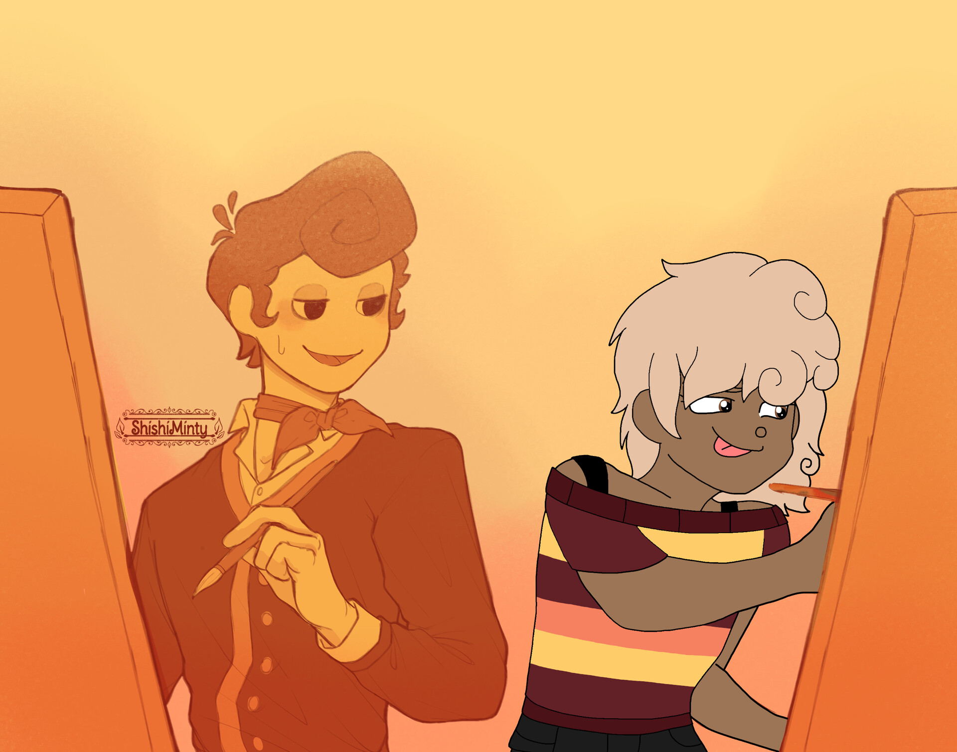 ArtStation - [Collab] Painting Time